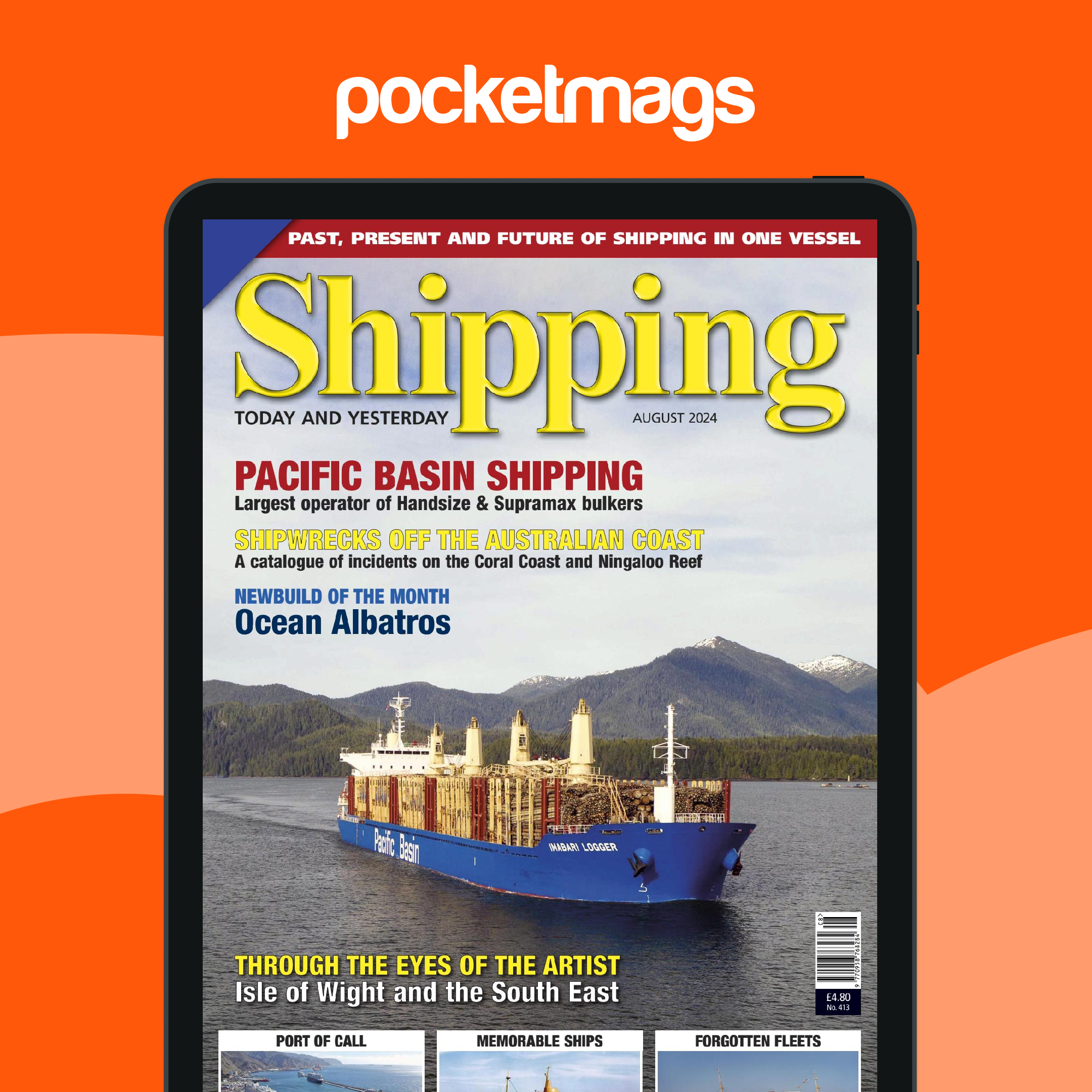 Shipping Today & Yesterday Magazine - August 2024 Back Issue