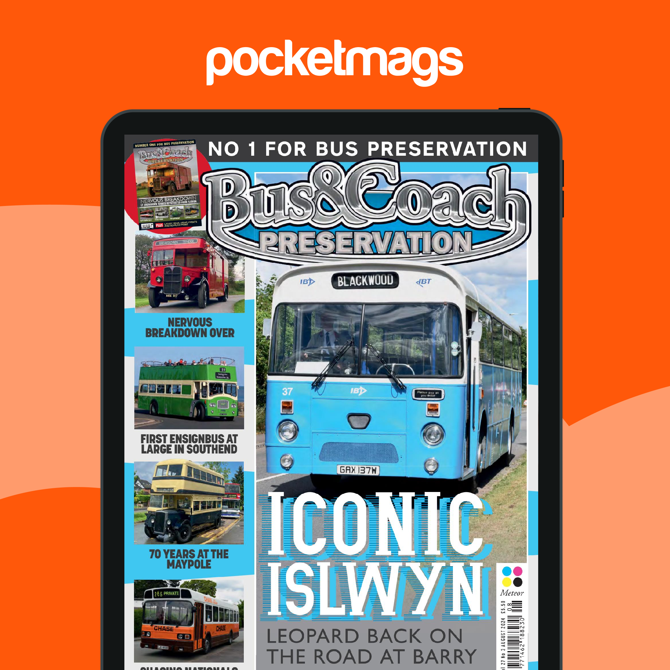 Bus & Coach Preservation Magazine - August 2024 Edición anterior