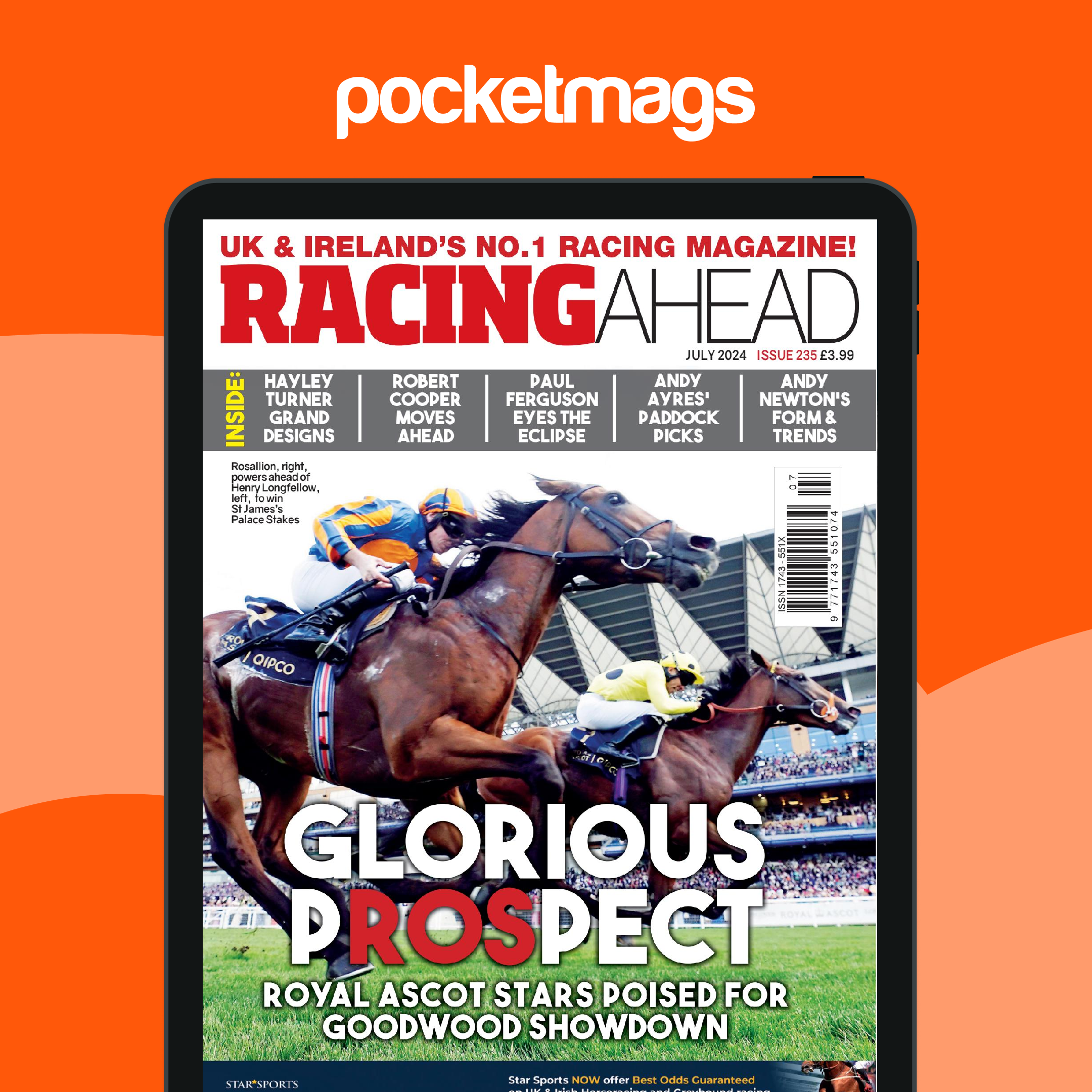 Racing Ahead Magazine - July 2024 Back Issue