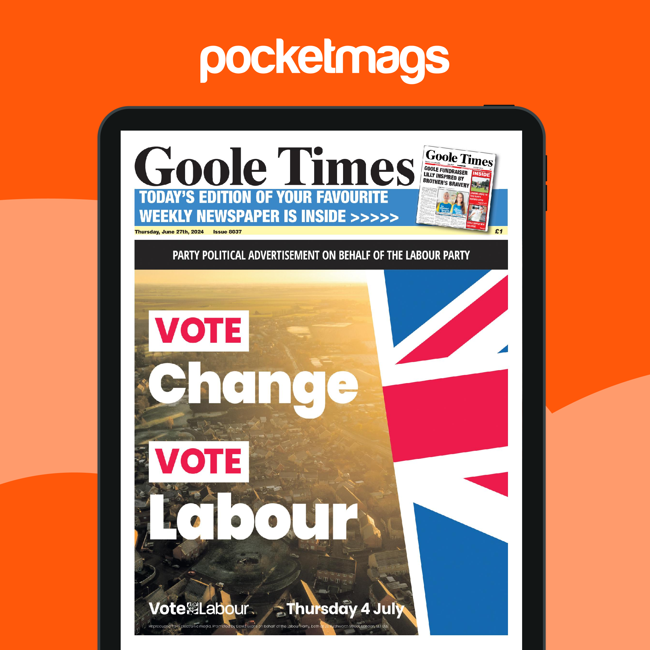 Goole Times Magazine - June 27th 2024 Back Issue