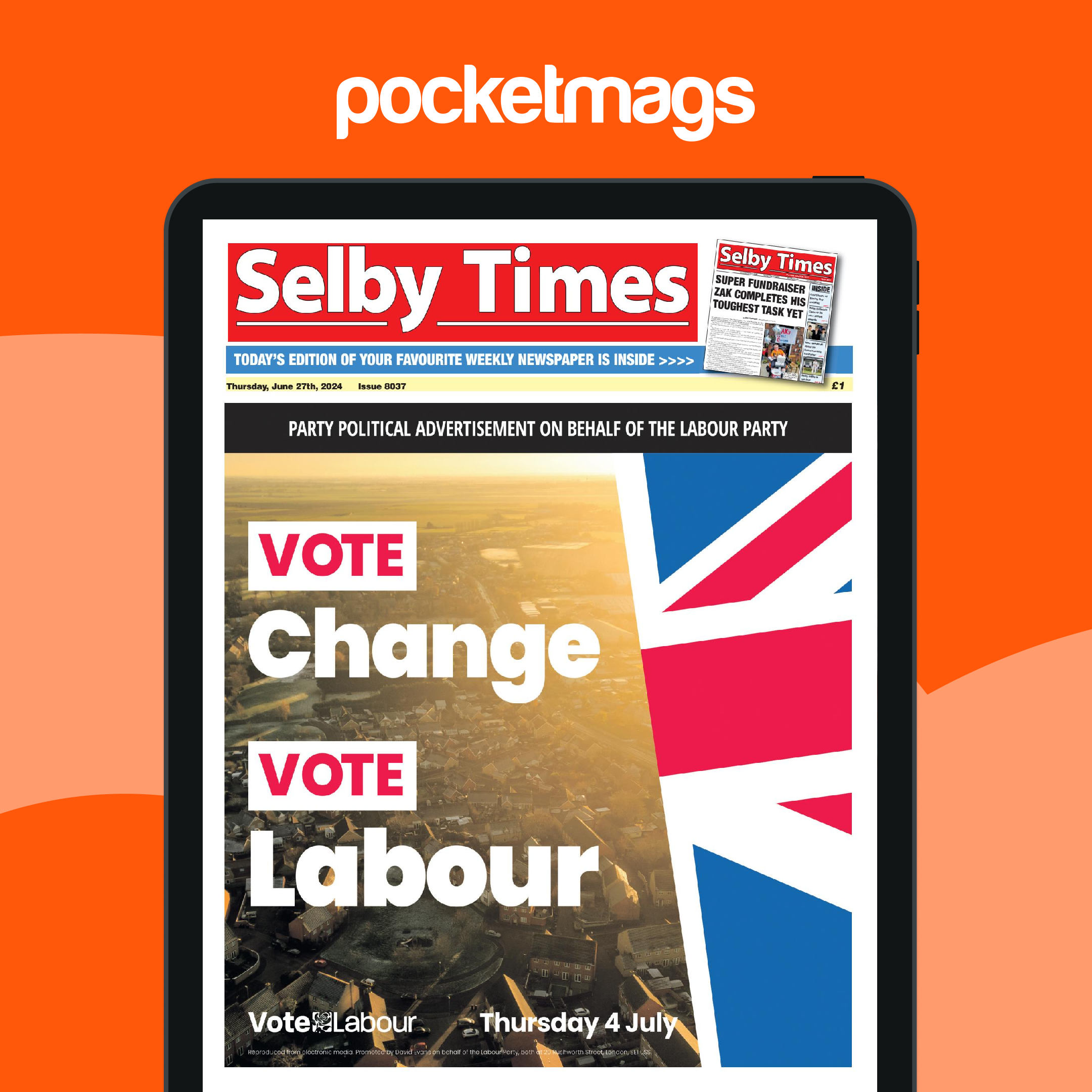 Selby Times Magazine - June 27th 2024 Back Issue