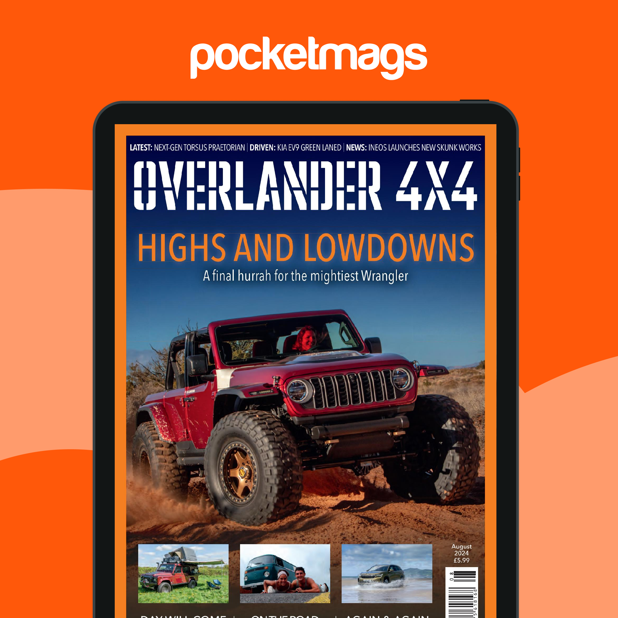Overlander 4X4 Magazine - August 2024 Back Issue