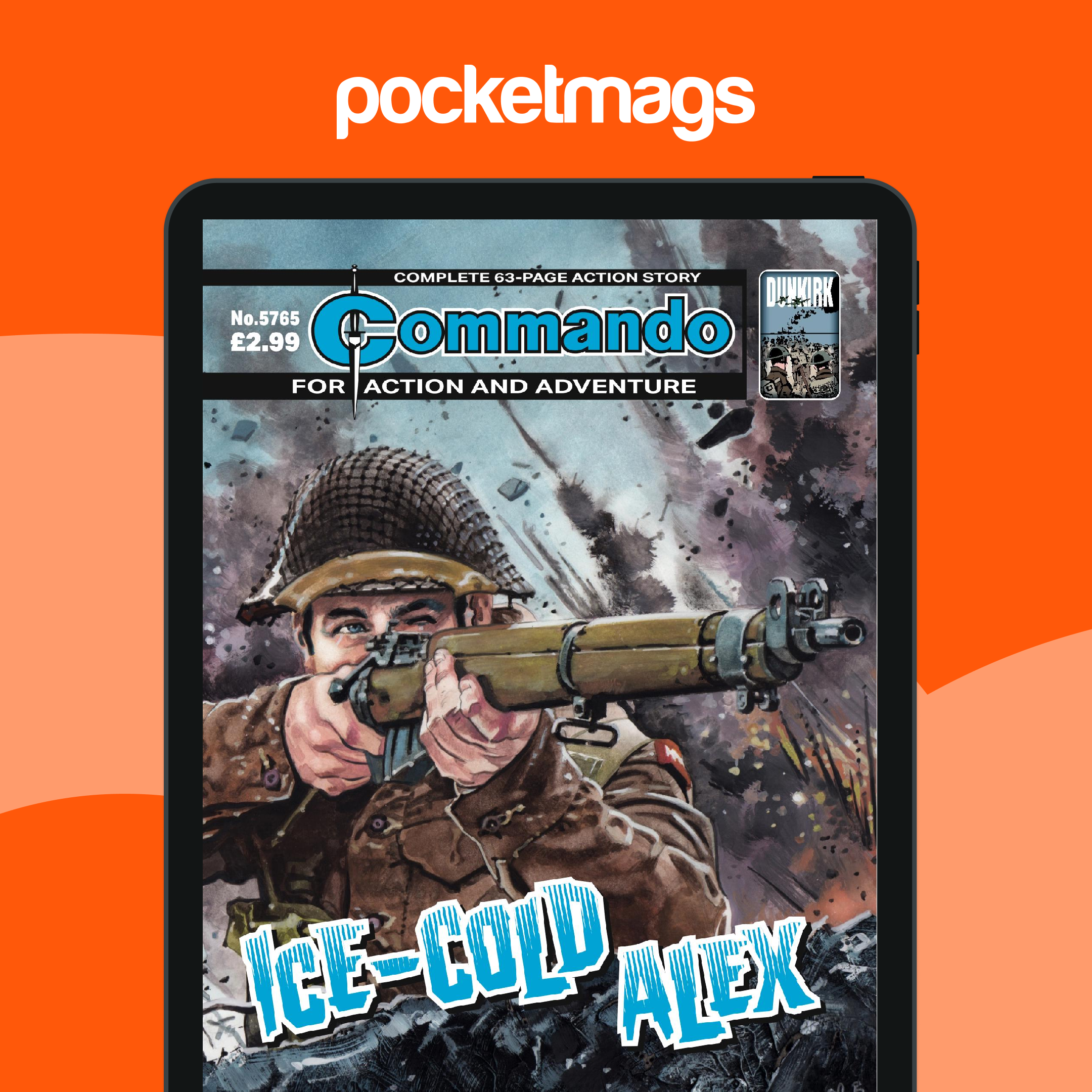 Commando Magazine - 5765 Back Issue