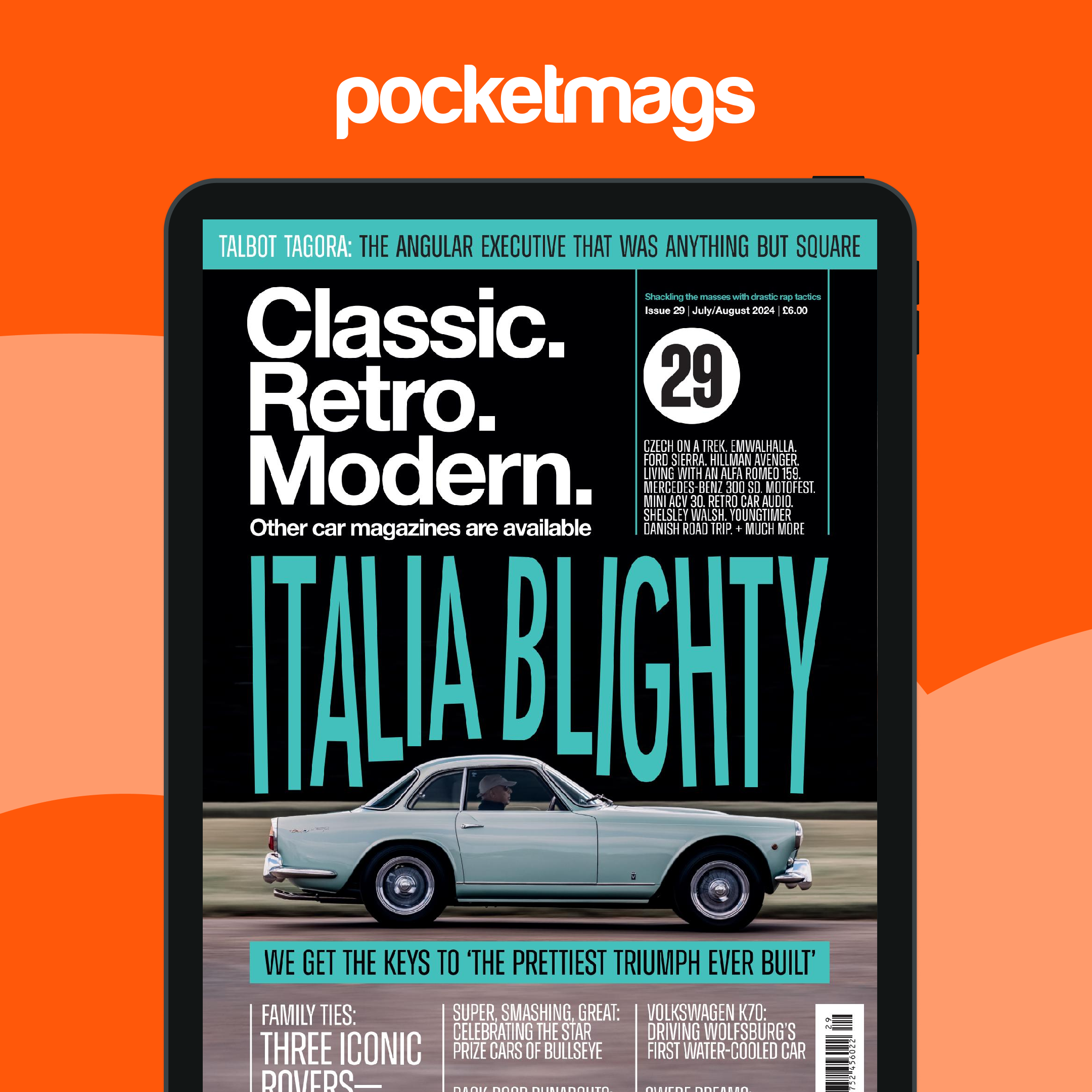 Classic Retro Modern Magazine - July/August 2024 Back Issue
