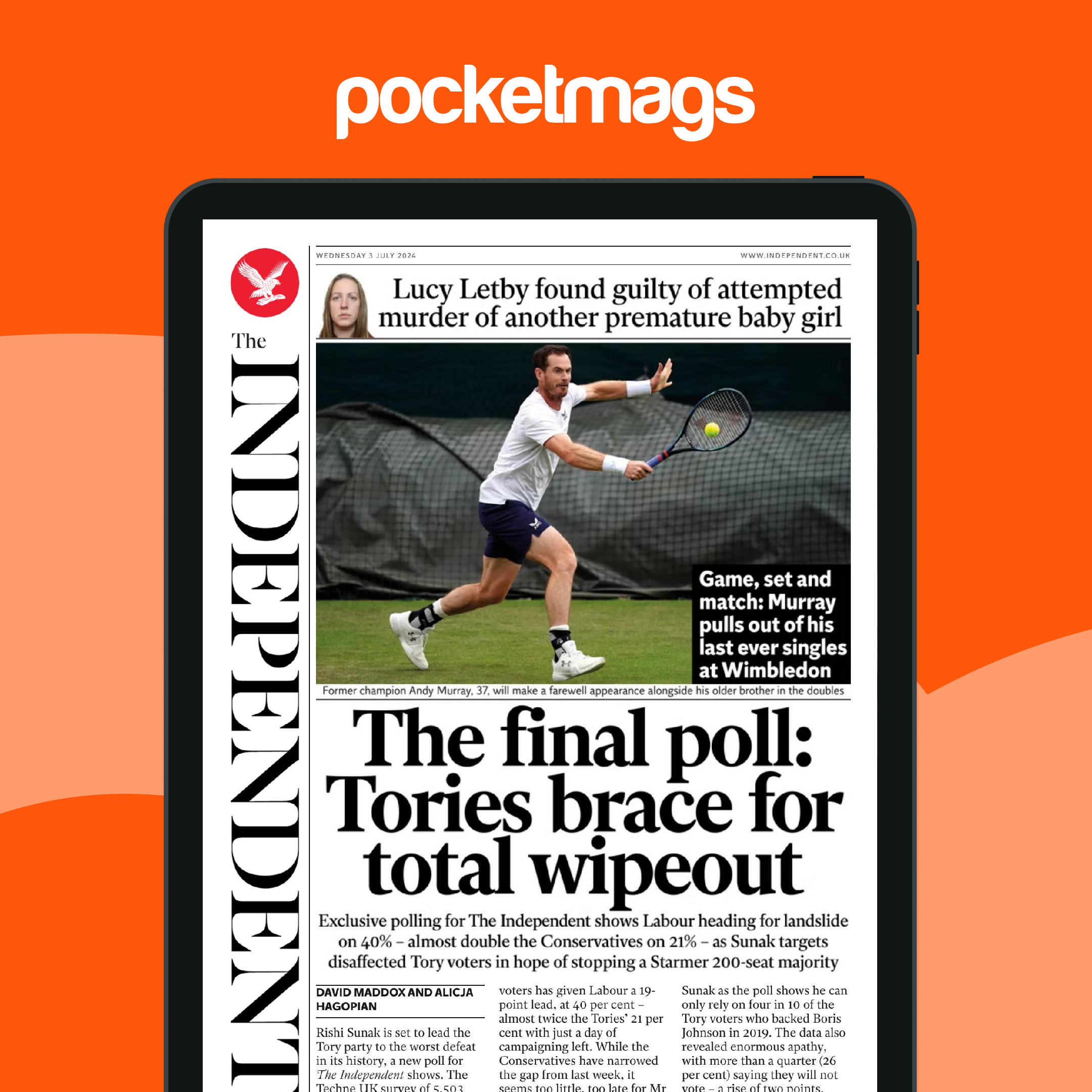 The Independent Daily Edition Newspaper - Wednesday, July 3, 2024 Back ...