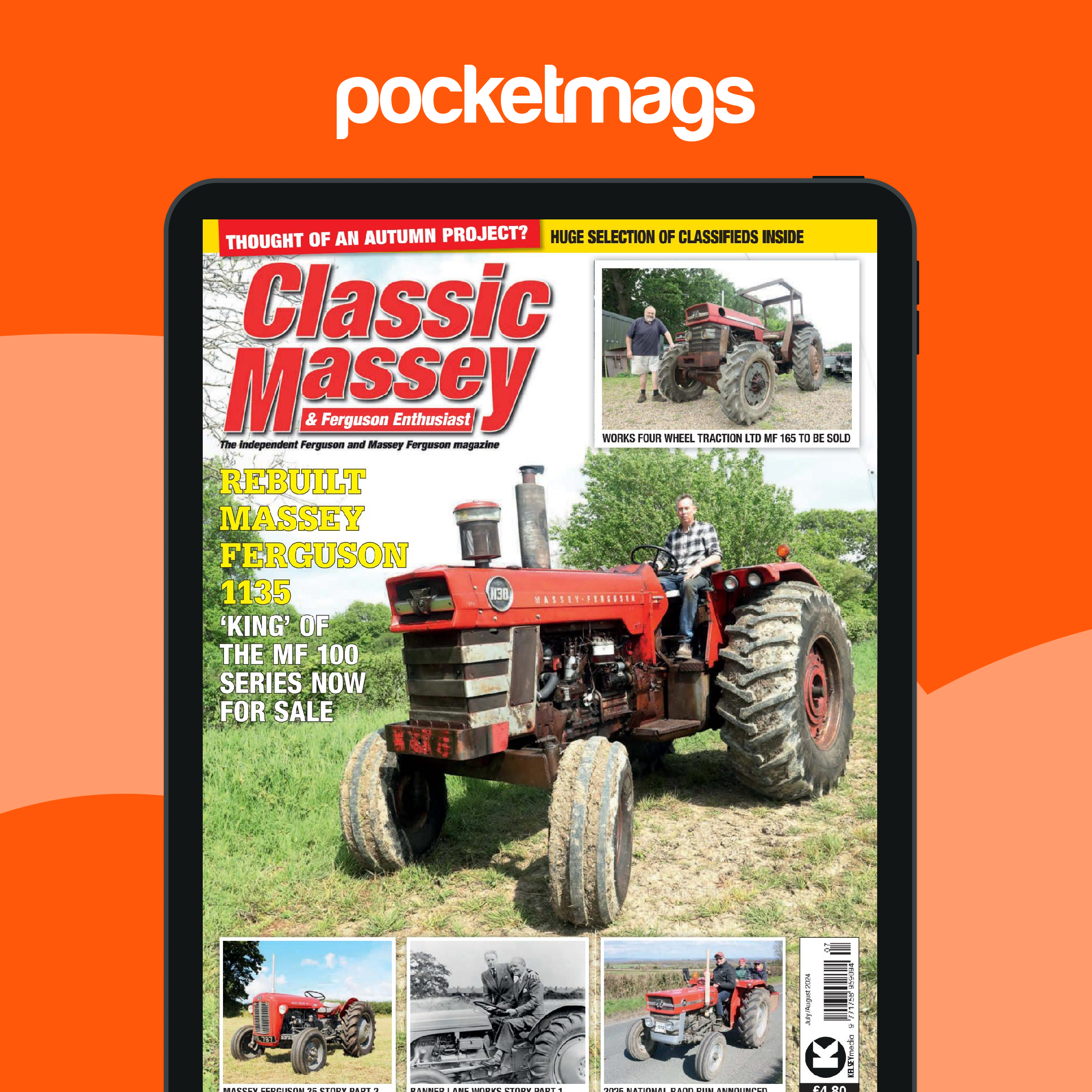 Classic Massey Magazine - Jul/Aug 24 Back Issue