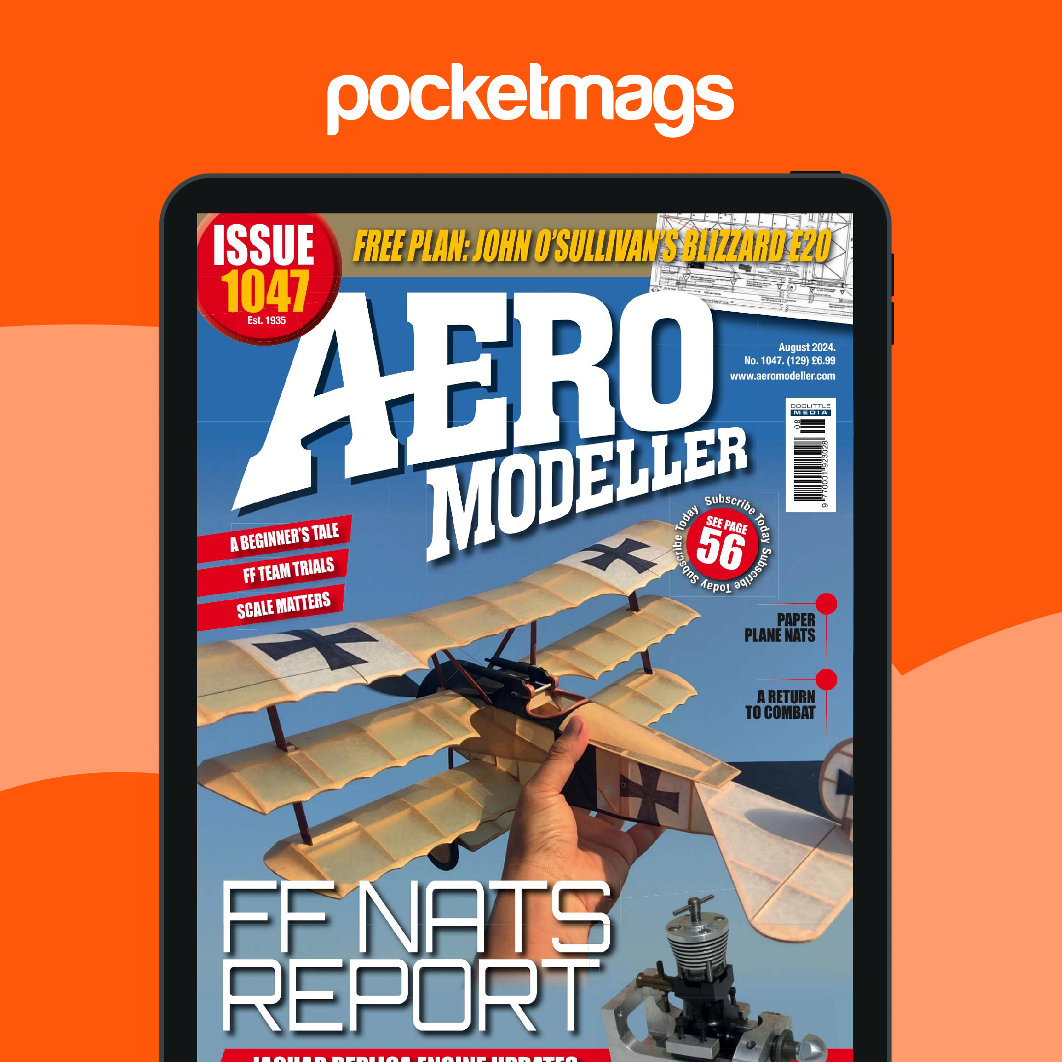 AeroModeller Magazine - Aug 24 Back Issue