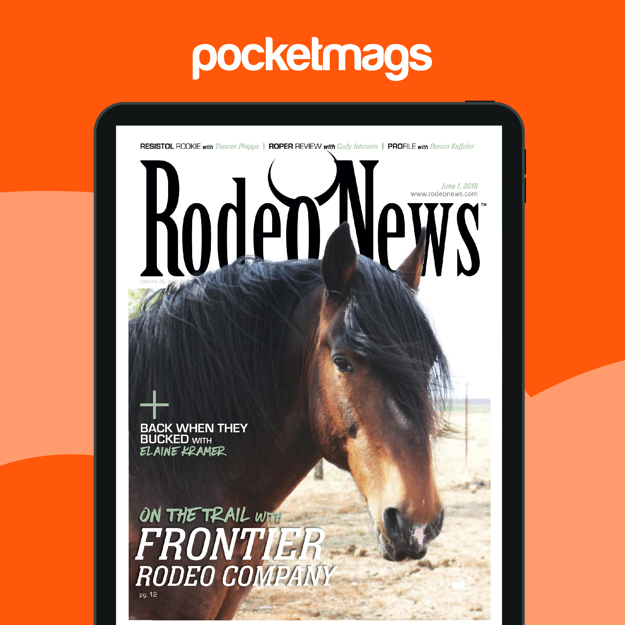 Rodeo Life Magazine - RN June 1st, 2018 Edizione posteriore