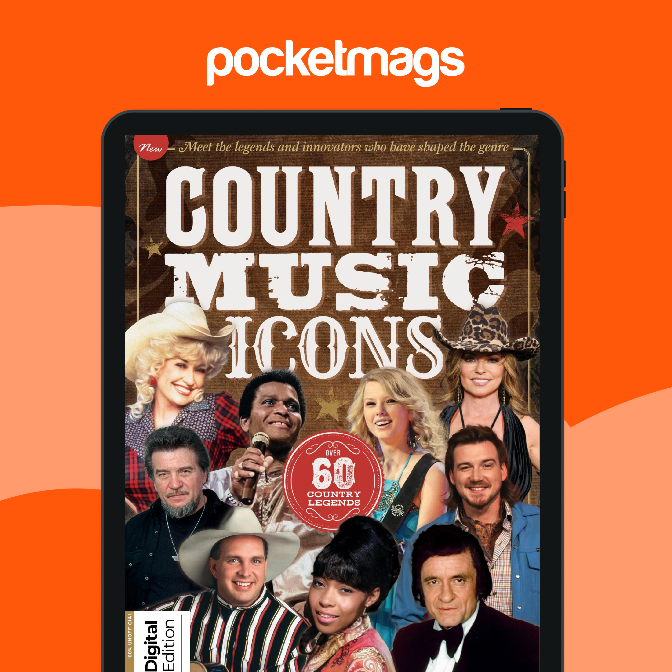 Music Magazine - Country Music Icons First Edition Back Issue