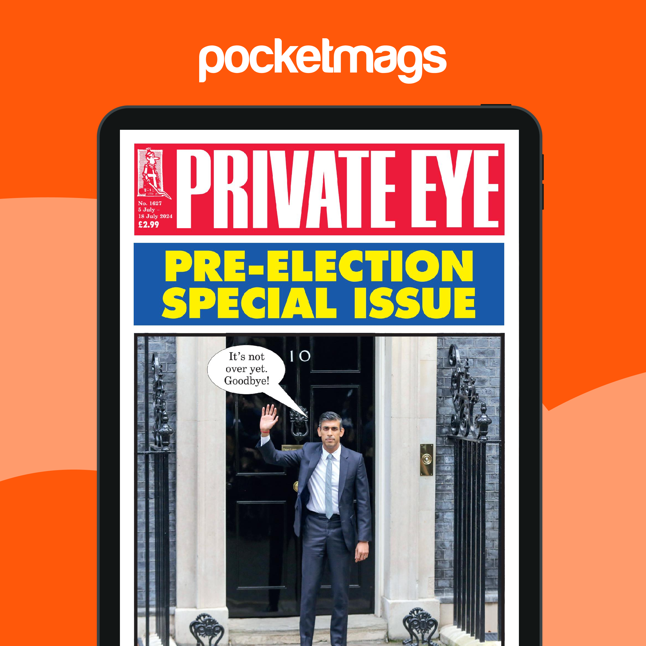 Private Eye Magazine Subscriptions and 1627 Issue