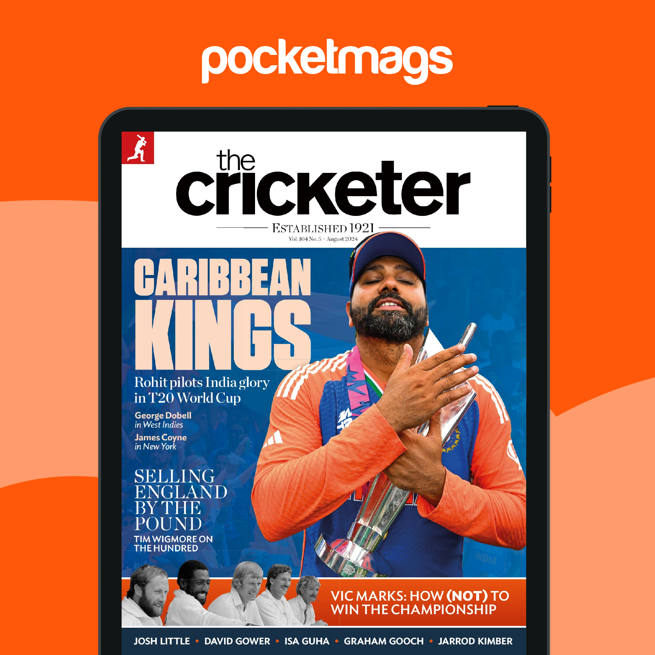The Cricketer Magazine - August 2024 Back Issue