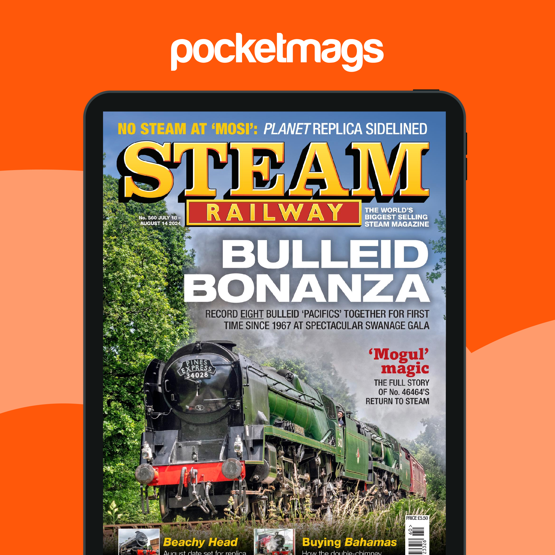 Steam Railway Magazine - 560 Back Issue