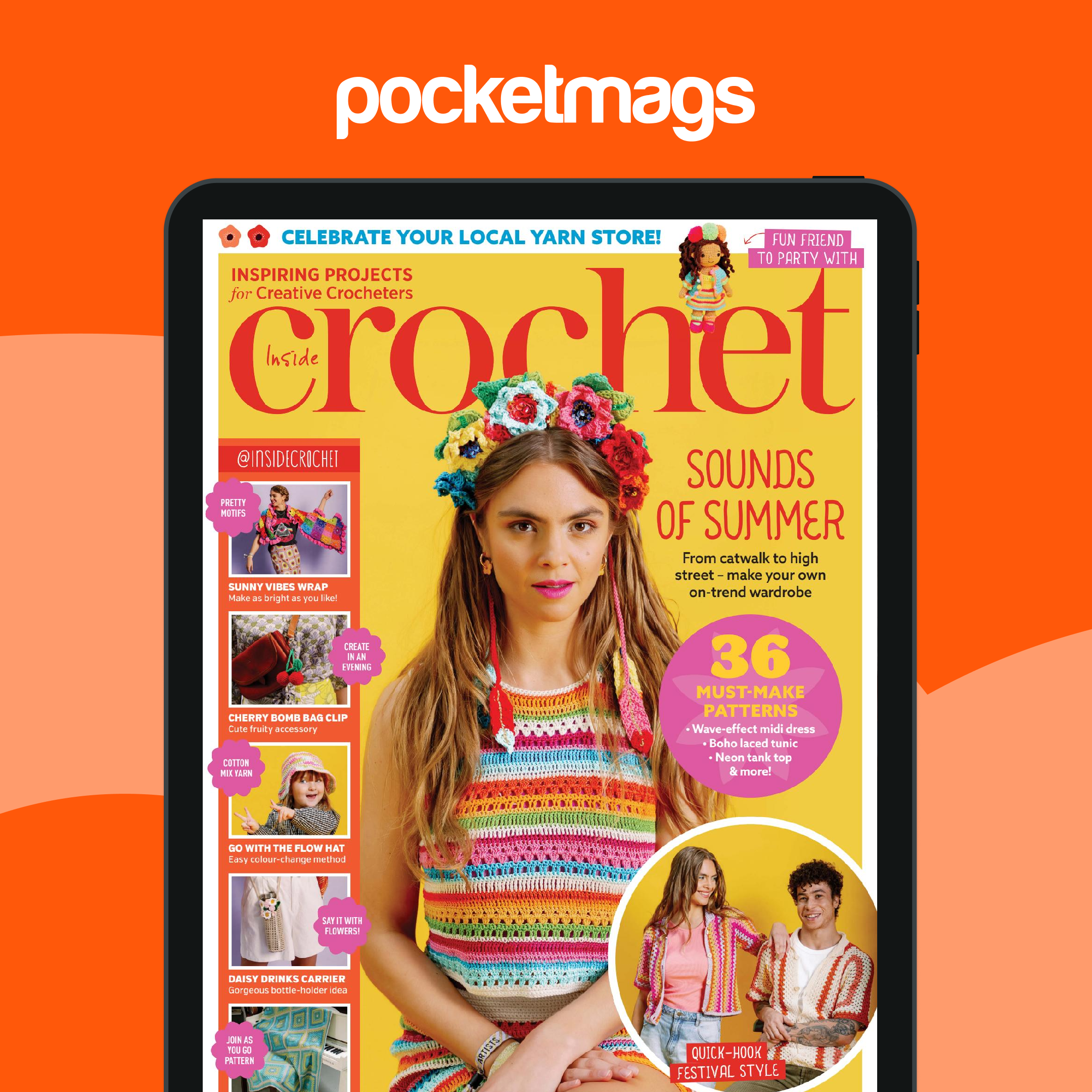 Inside Crochet Magazine Subscriptions and Issue 170 Issue