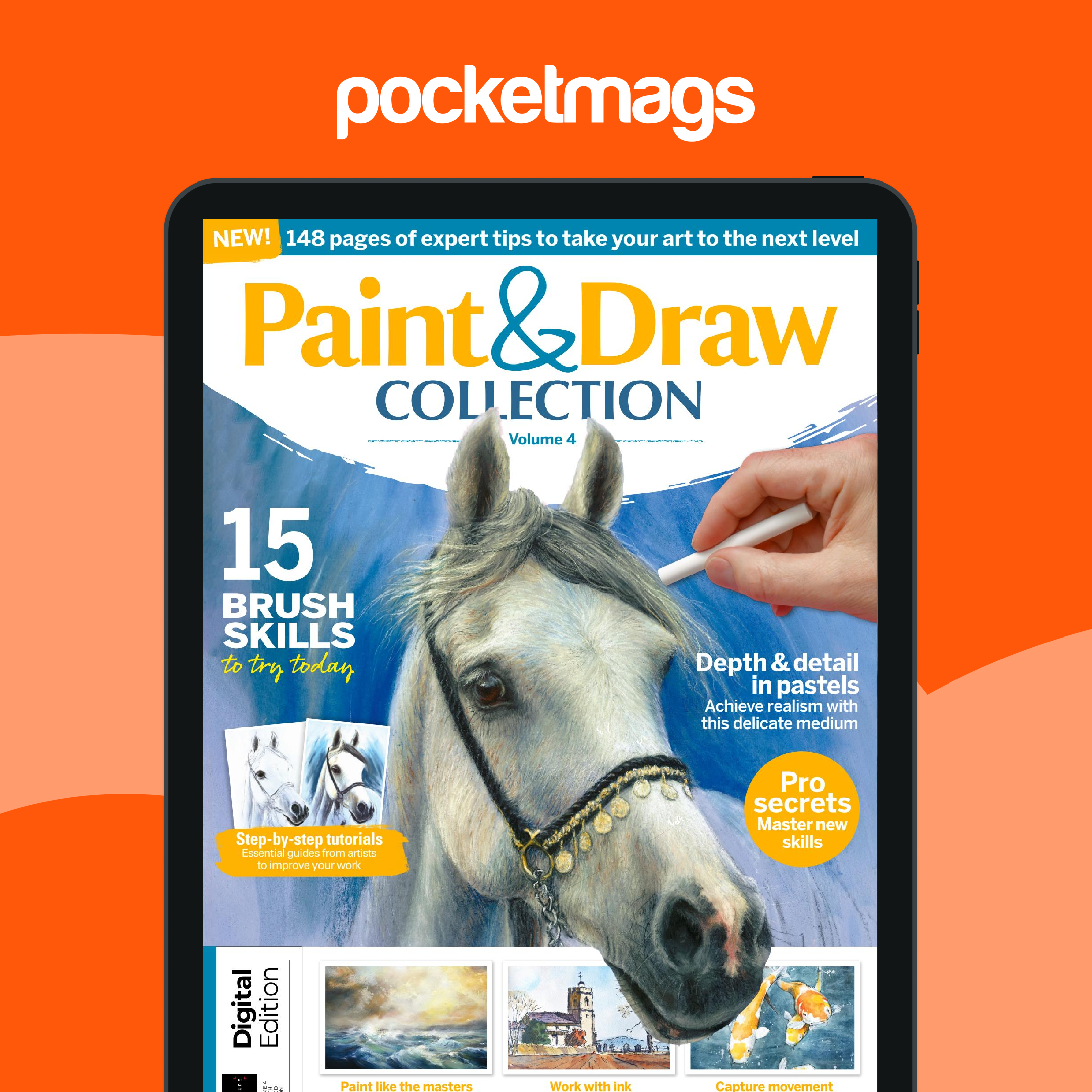 Creative Bookazine - Paint & Draw Collection Volume 4 Fourth Revised ...