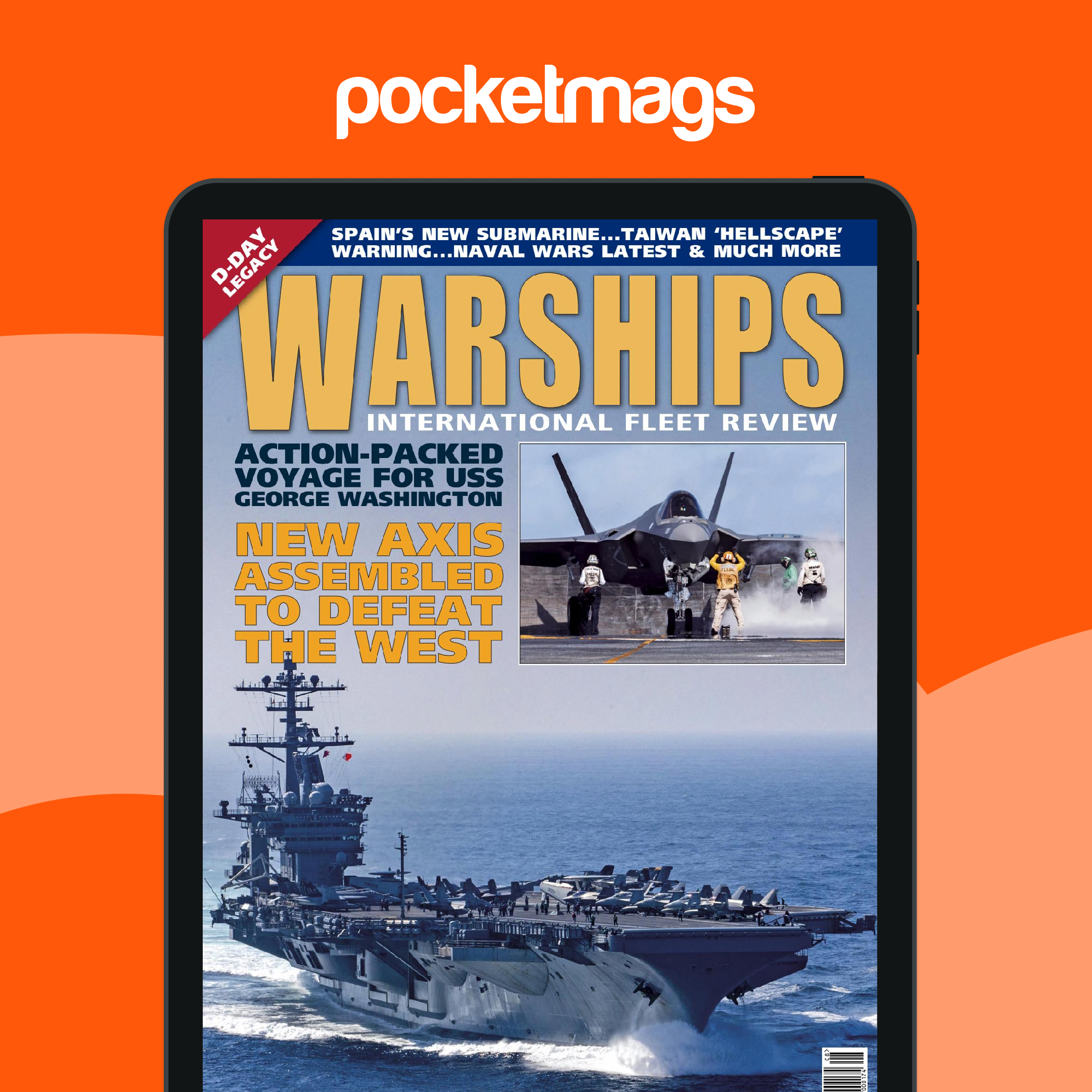 Warships International Fleet Review Magazine - August 2024 Edición anterior