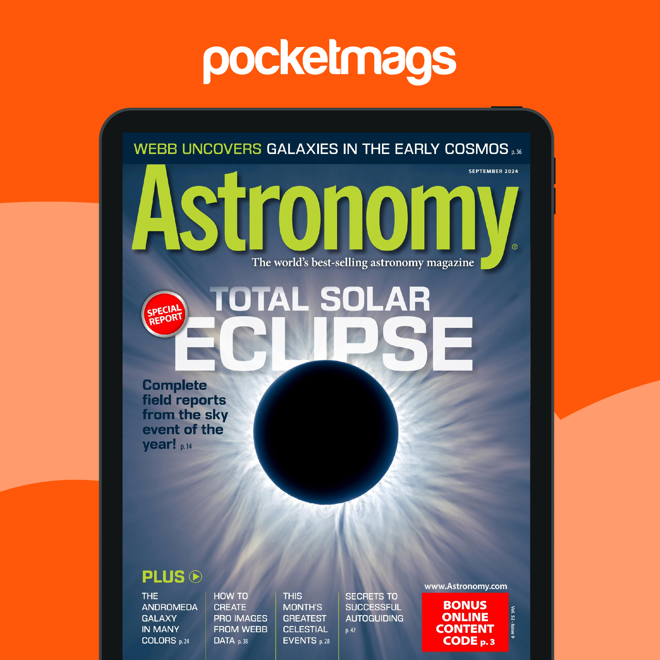 Astronomy Magazine - September 2024 Back Issue