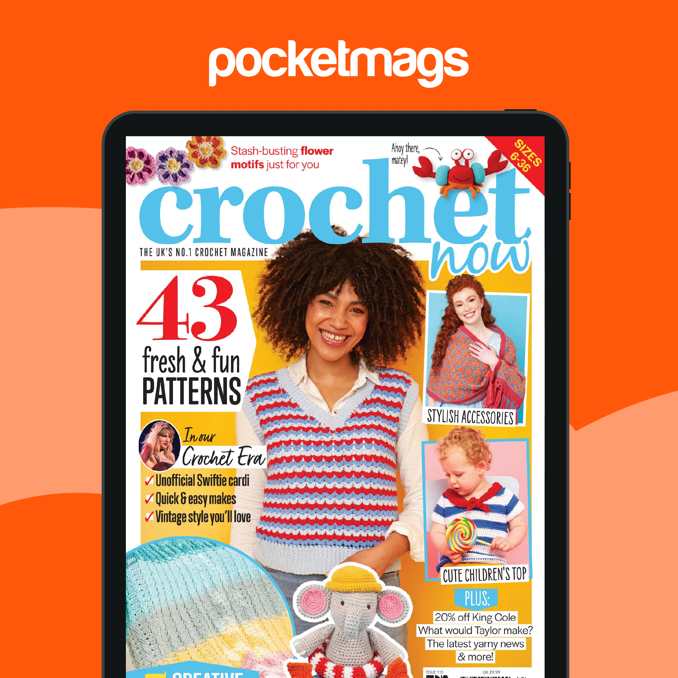 Crochet Now Magazine Subscriptions and Issue 110 Issue