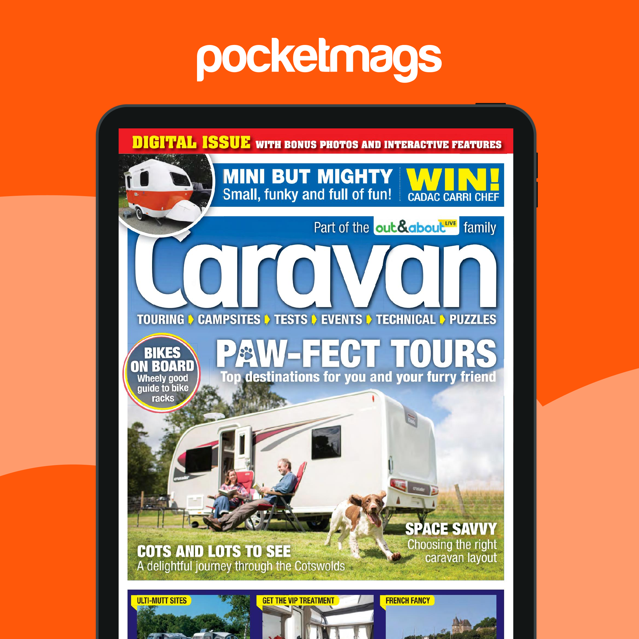 Caravan Magazine - Paw-fect Tours - August 2024 Back Issue