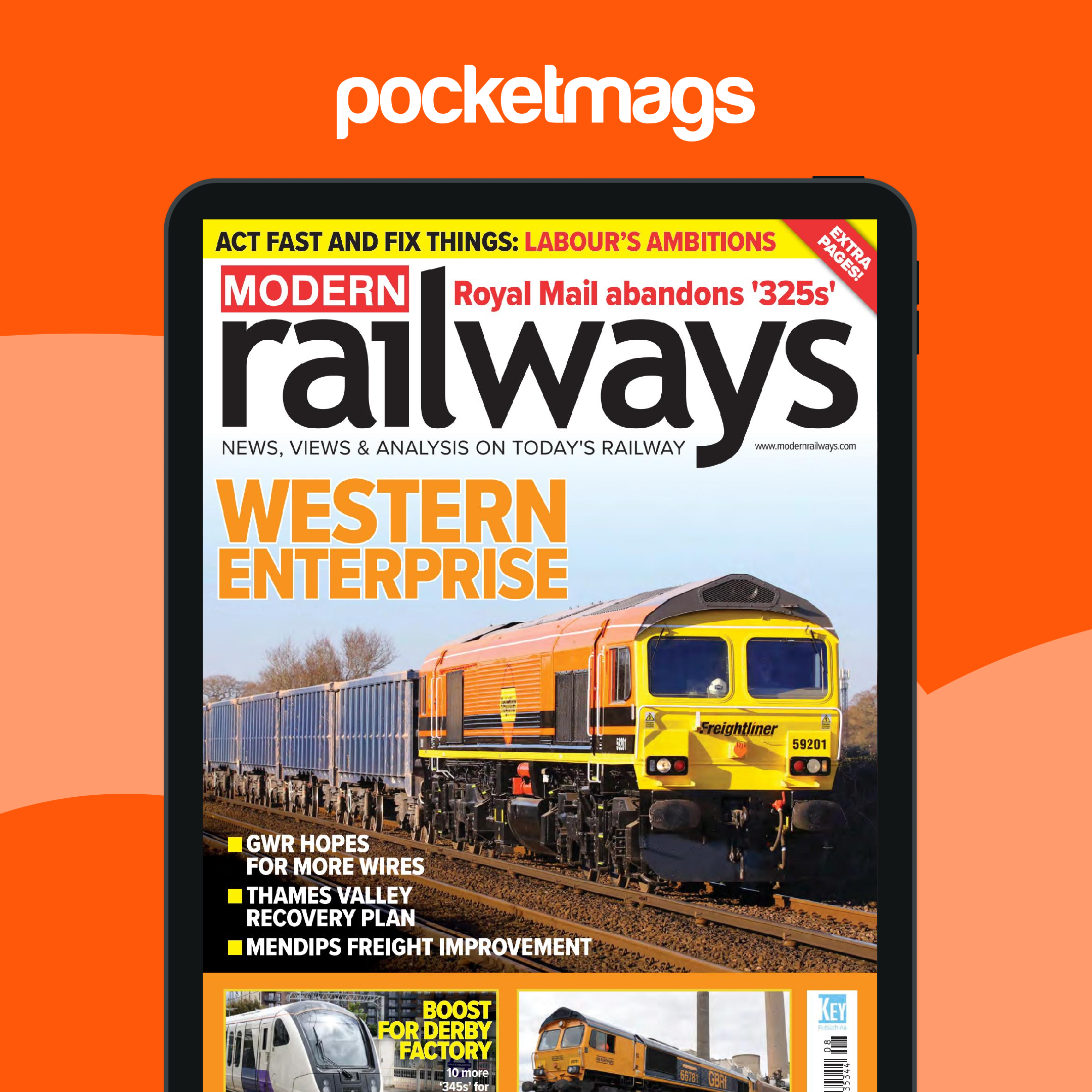 Modern Railways Magazine - August 2024 Back Issue