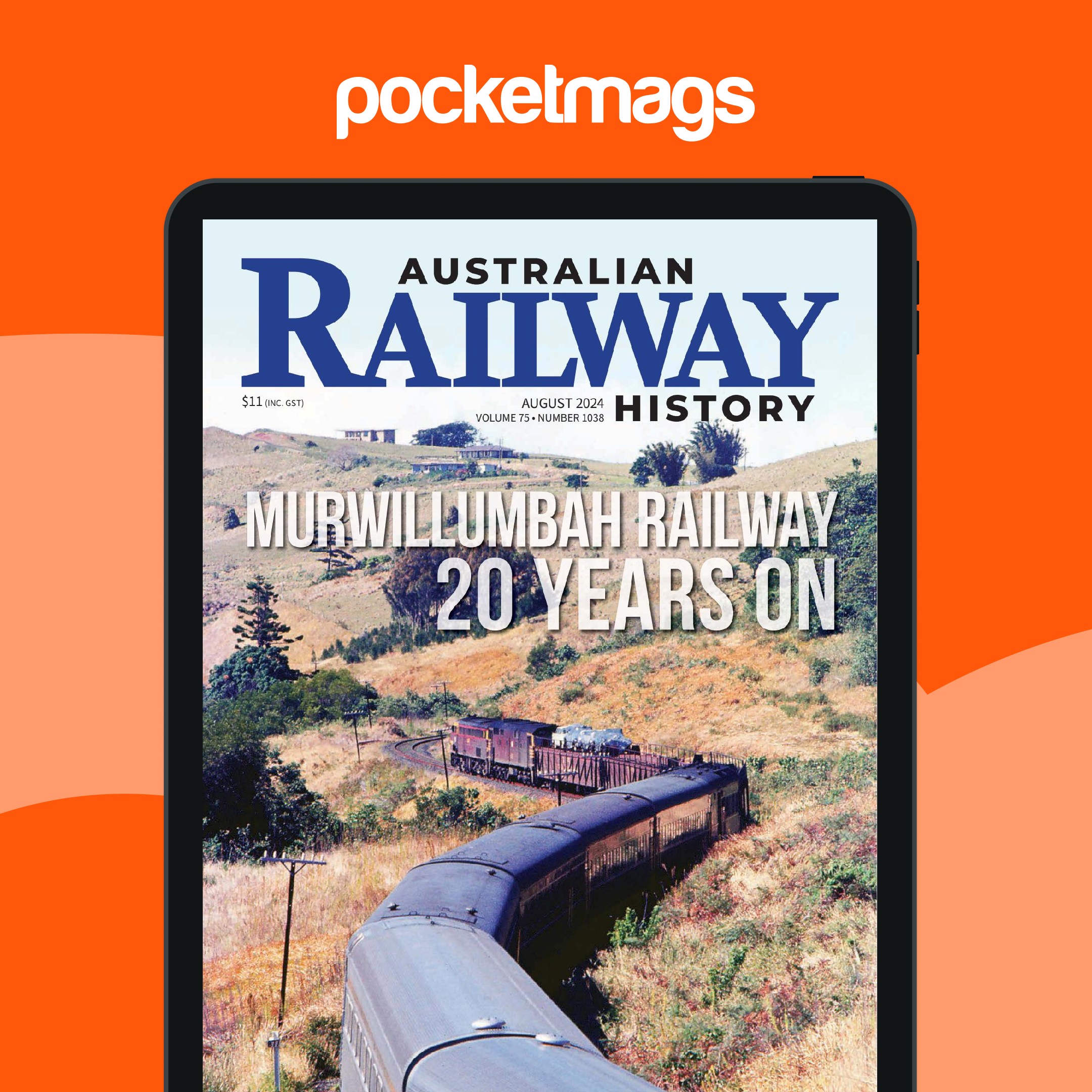 Australian Railway History Magazine - August 2024 Back Issue