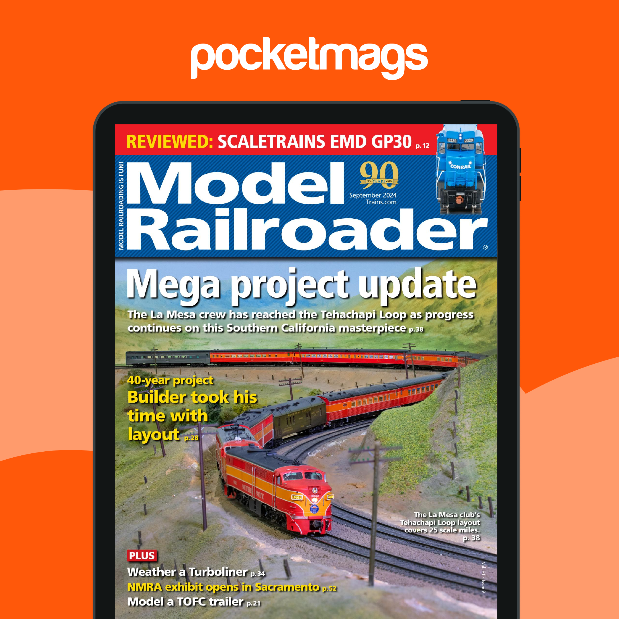 Model Railroader Magazine - September 2024 Back Issue