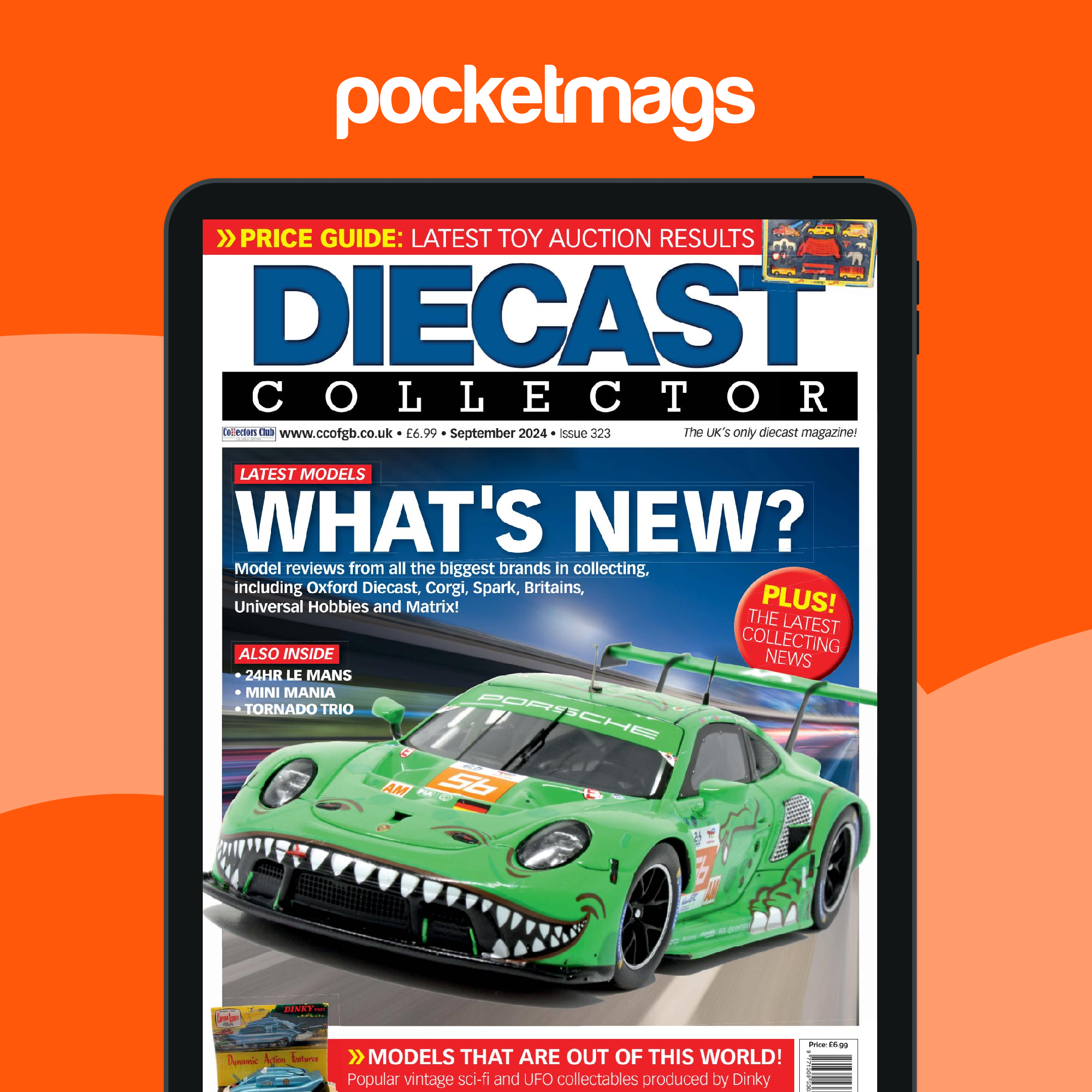 Diecast Collector Magazine Subscriptions and September 2024 Issue