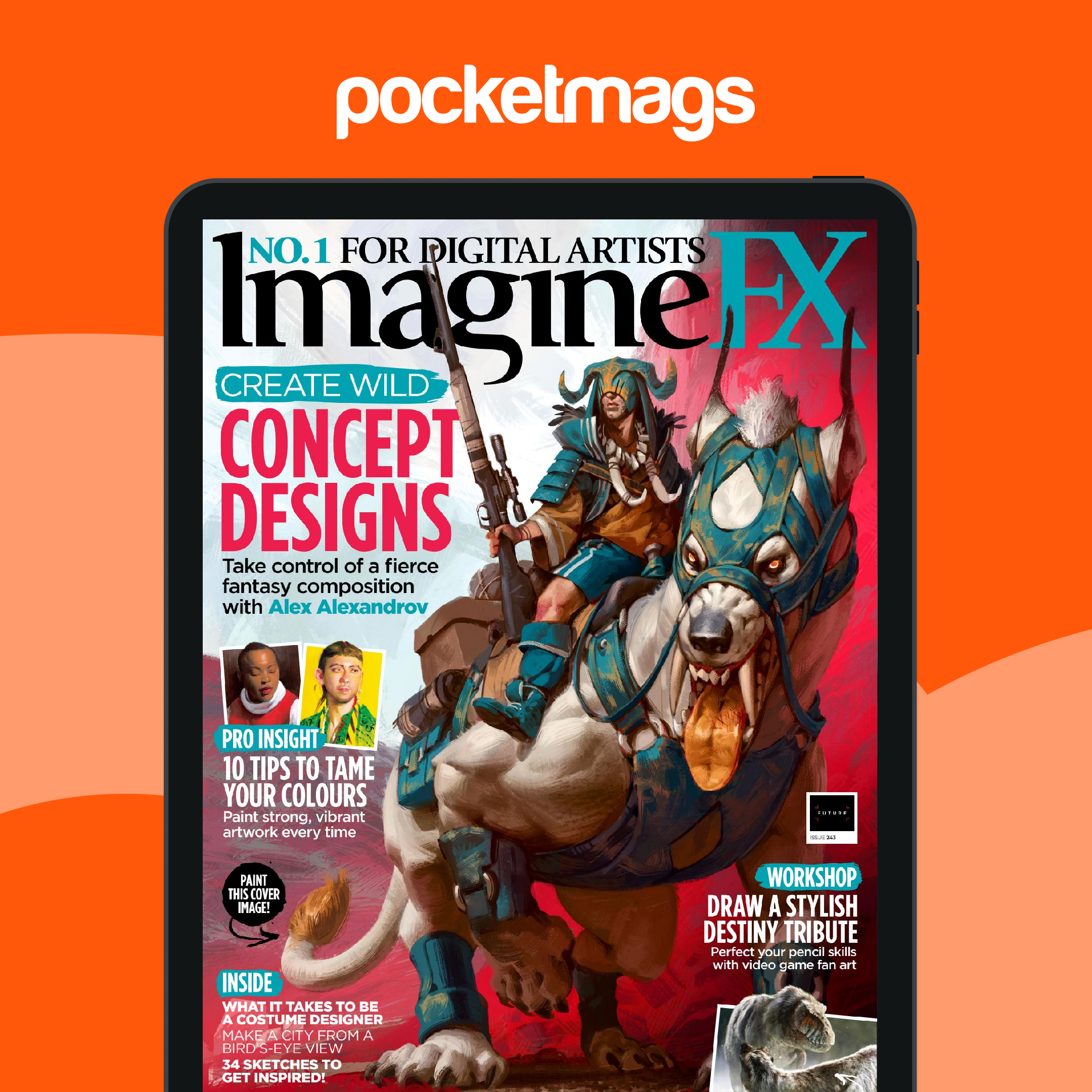ImagineFX Subscriptions and October 2024 Issue