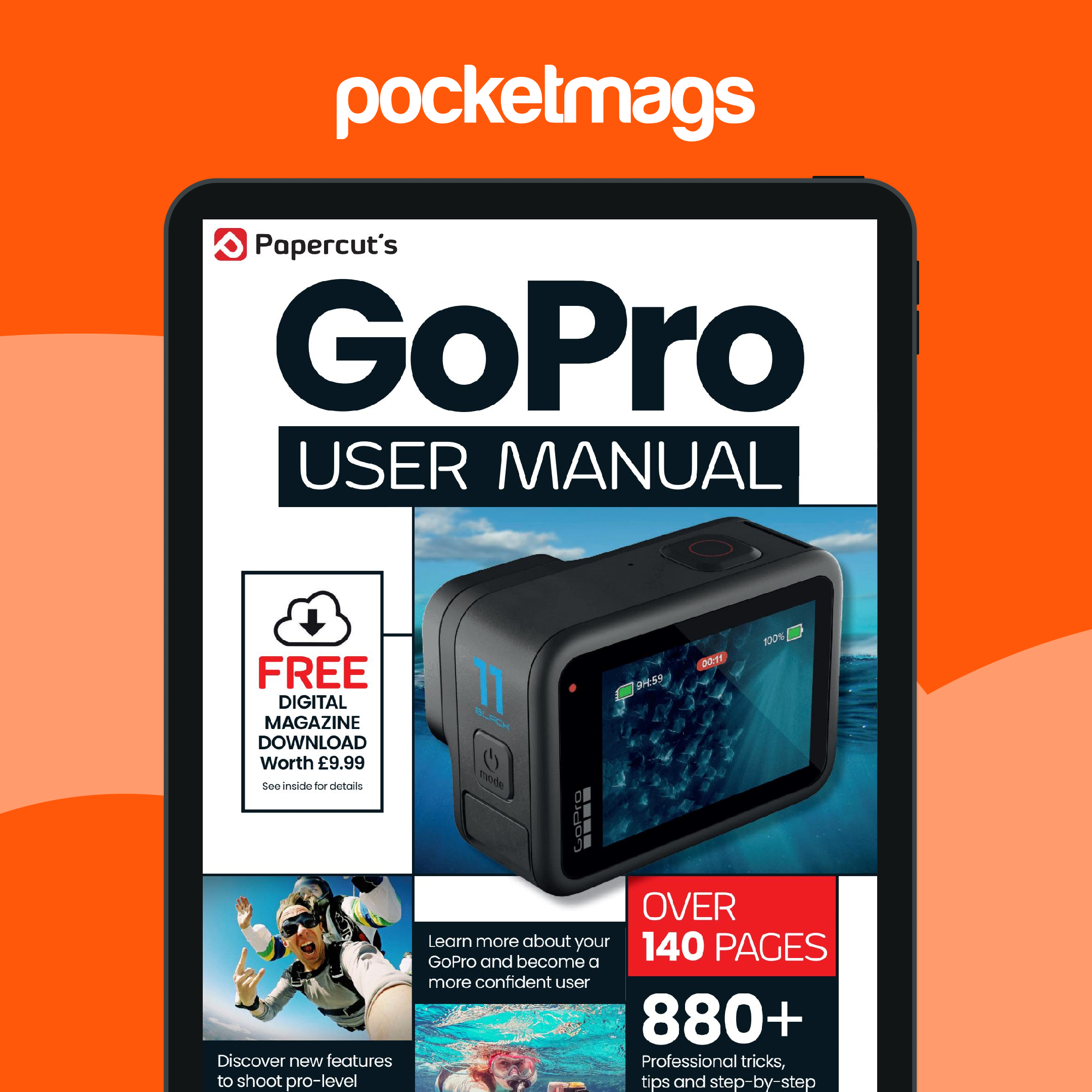 GoPro The Complete Manual Magazine Suscripciones y Summer 2024 edición