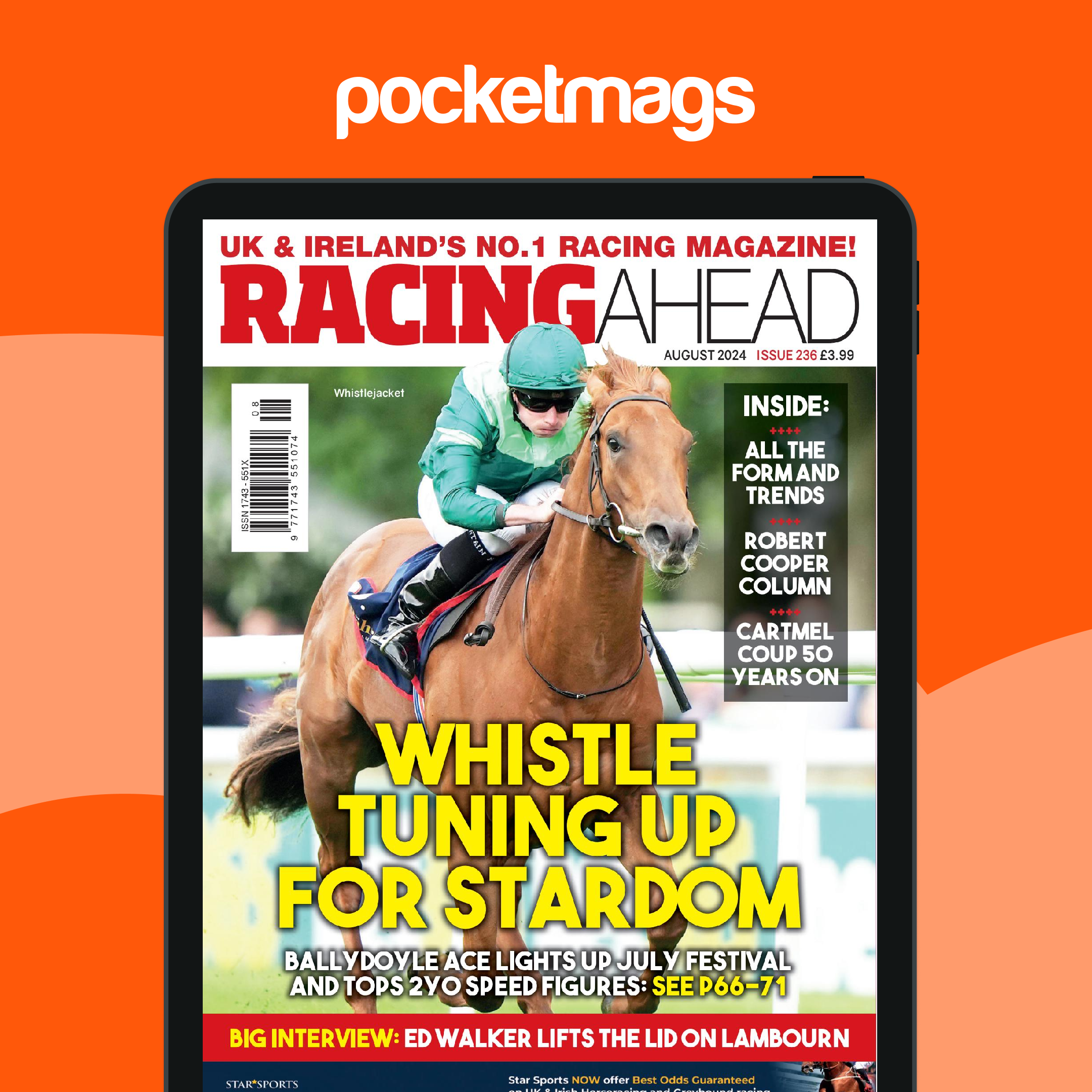Racing Ahead Magazine - August 2024 Back Issue