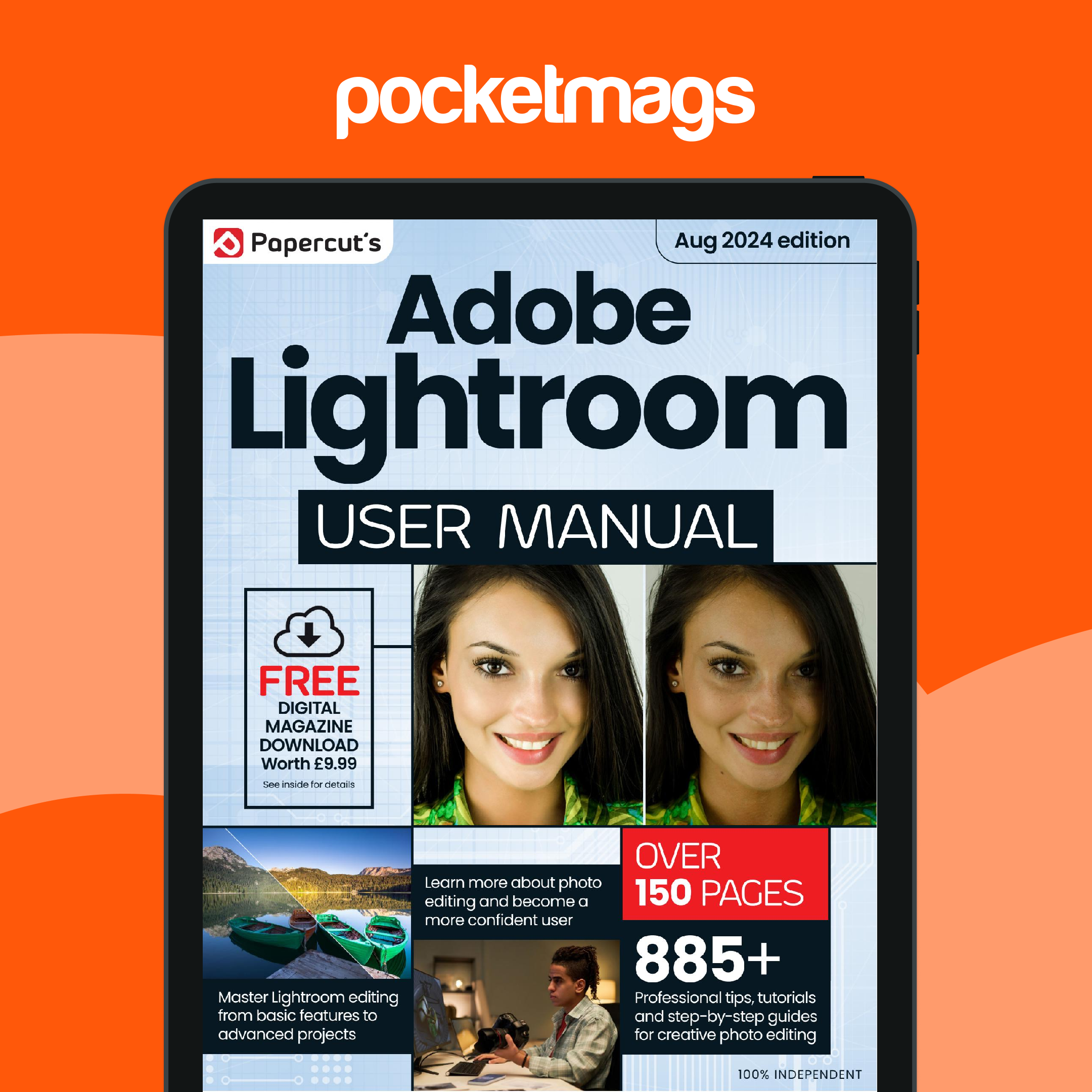 Photoshop Lightroom The Complete Manual Magazine - Summer 2024 Back Issue