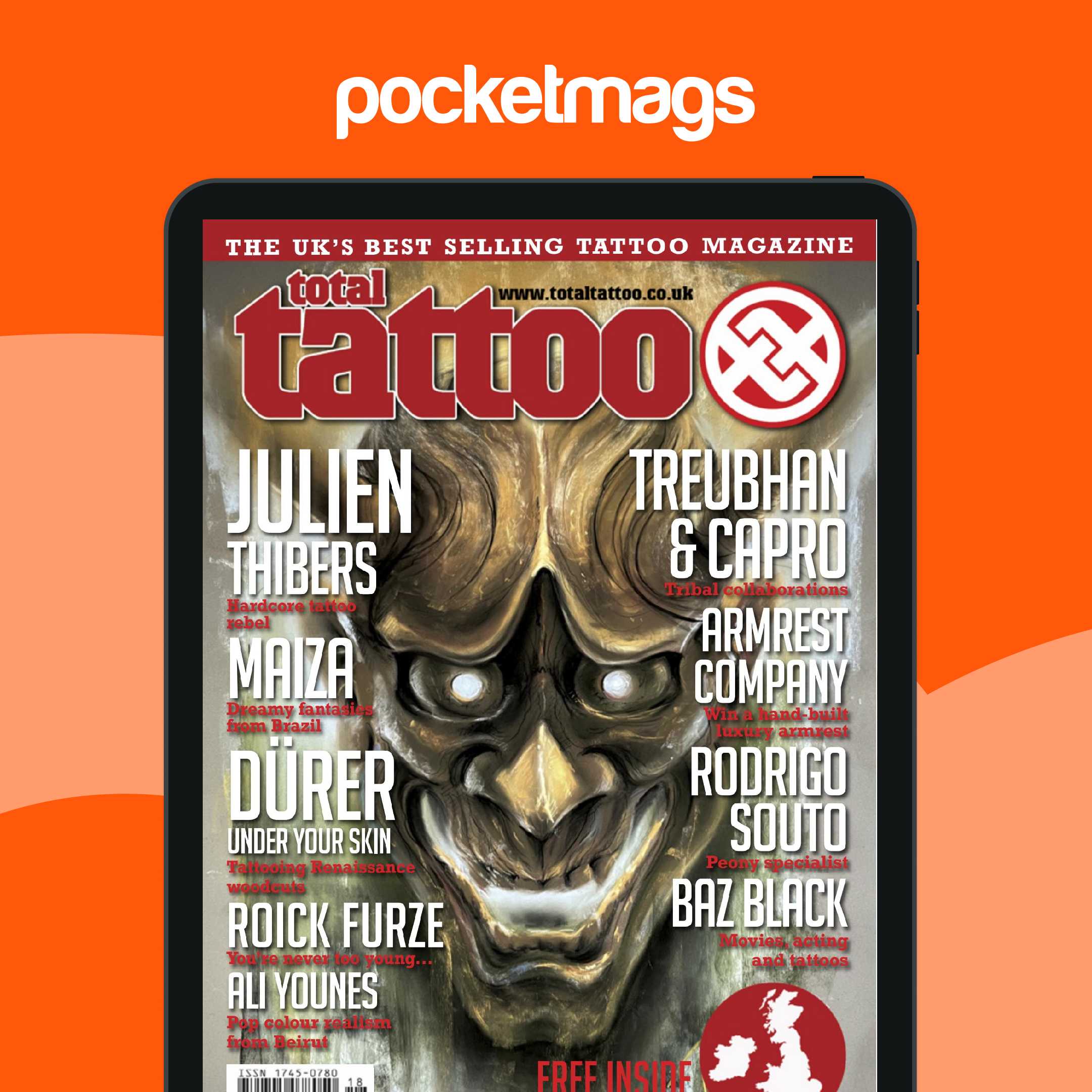Total Tattoo Magazine - Total Tattoo 218 Back Issue