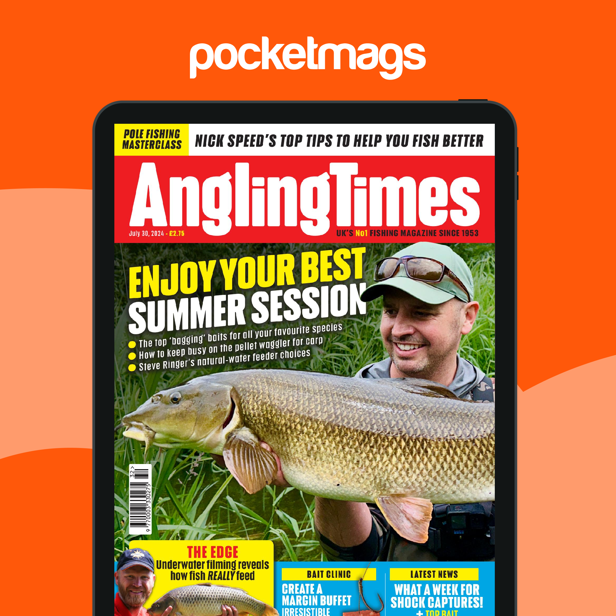 Angling Times Magazine Subscriptions and 30-Jul-2024 Issue