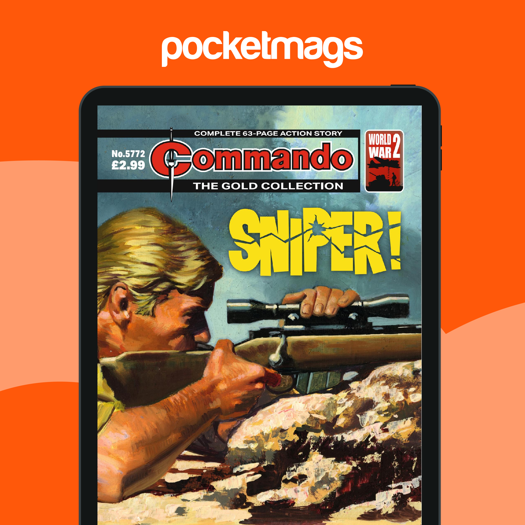 Commando Magazine - 5772 Back Issue