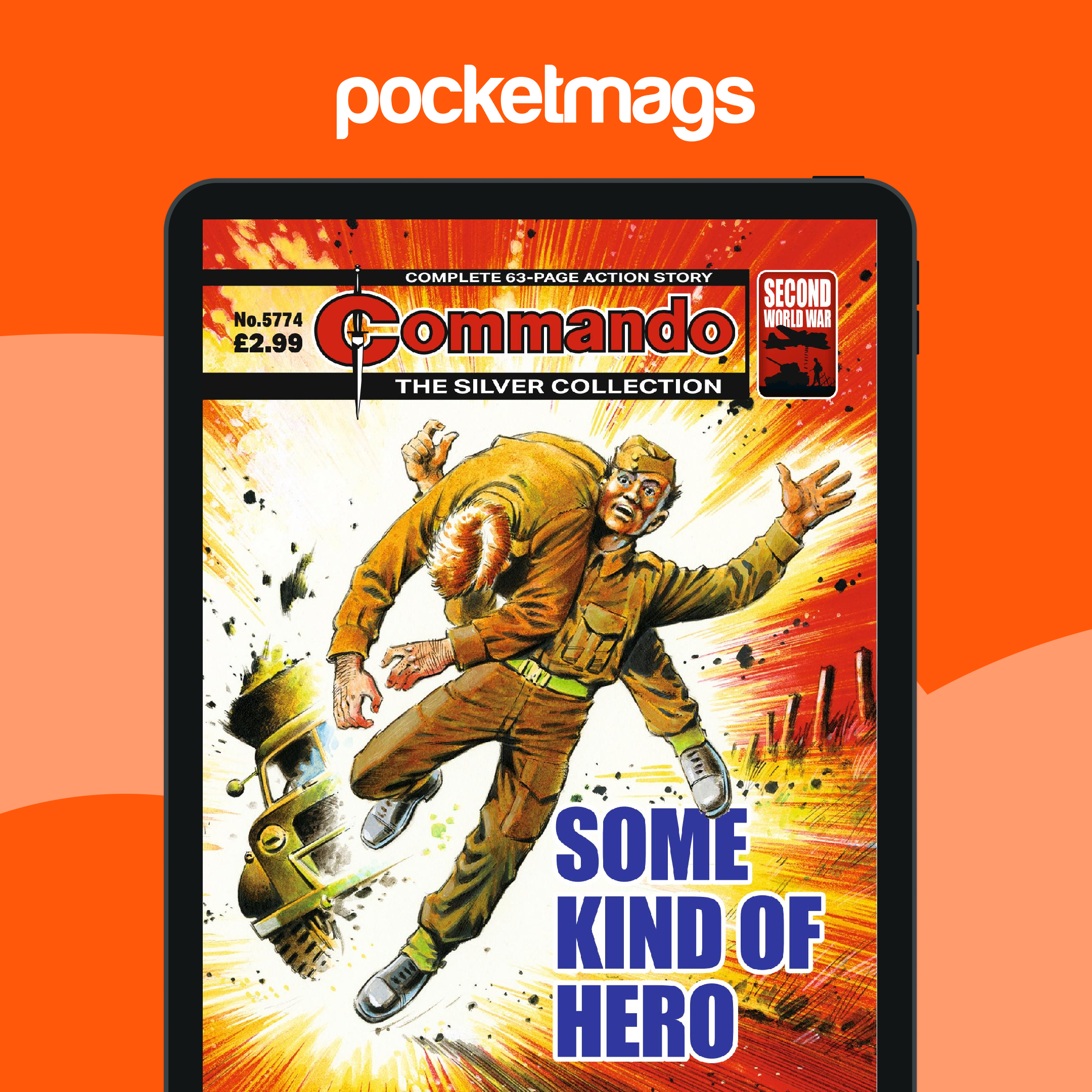 Commando Magazine - 5774 Back Issue