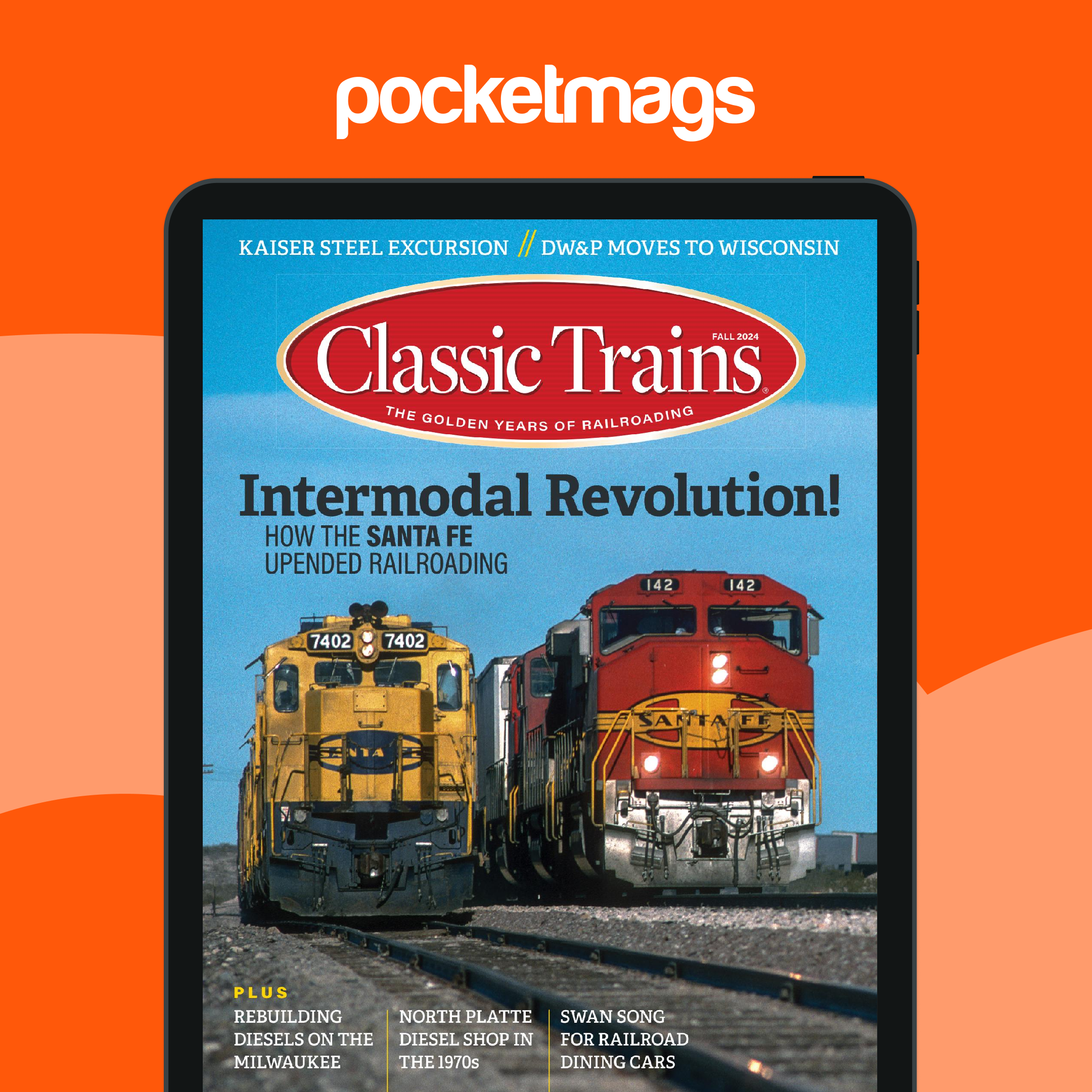 Classic Trains Magazine - Fall 2024 Back Issue