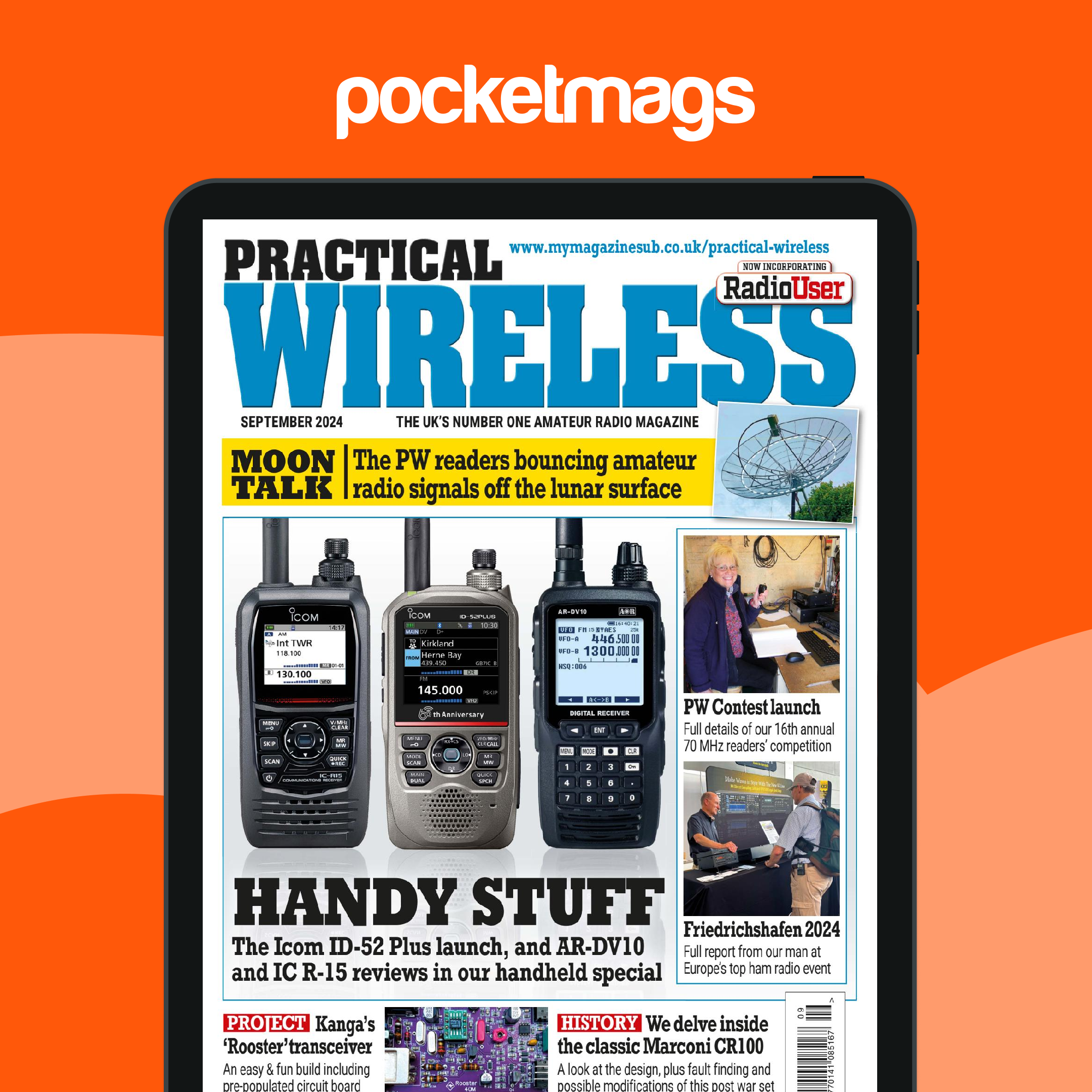 Practical Wireless Magazine - September 2024 Edición anterior
