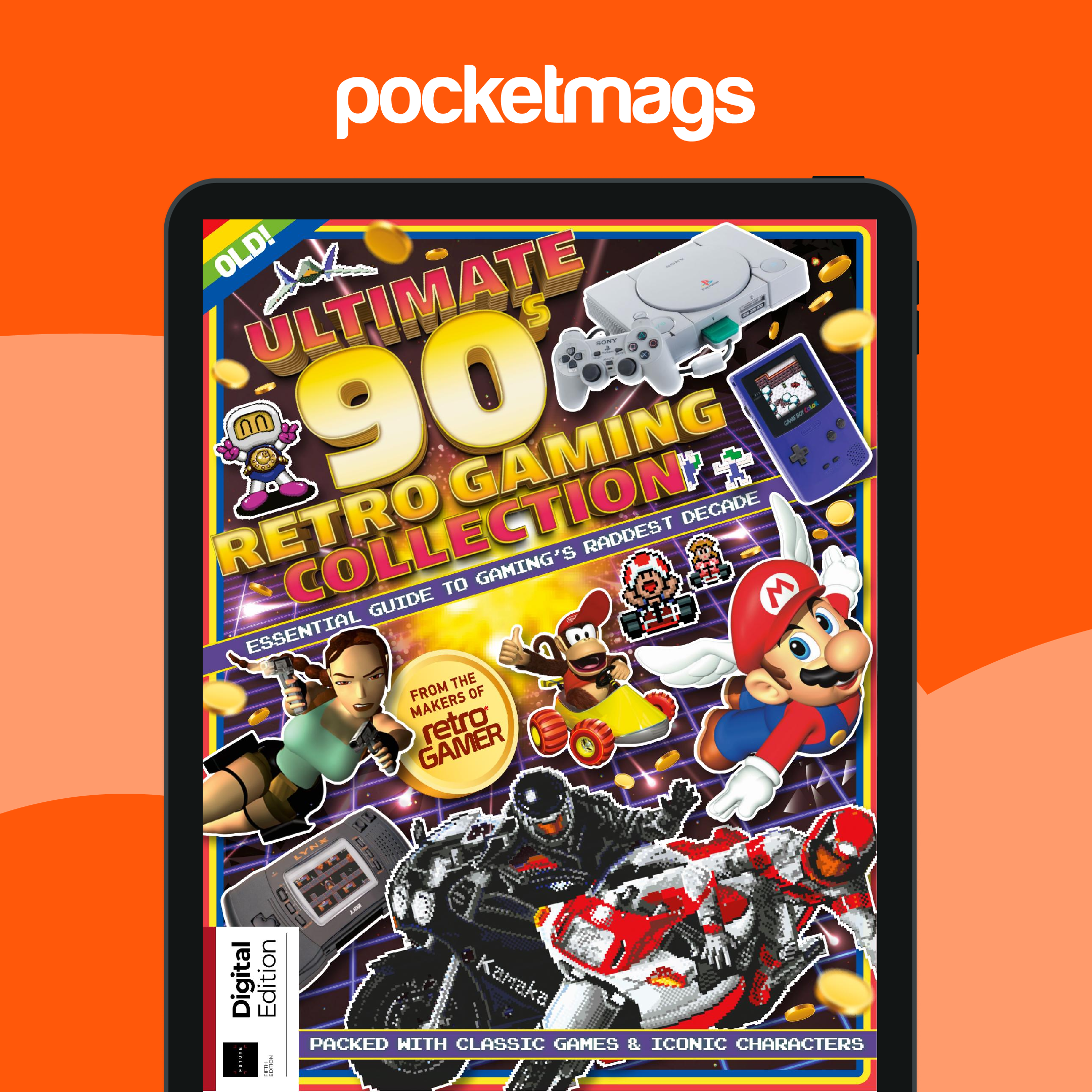 Gaming Bookazine - Ultimate 90s Retro Gaming Collection Fifth Edition ...