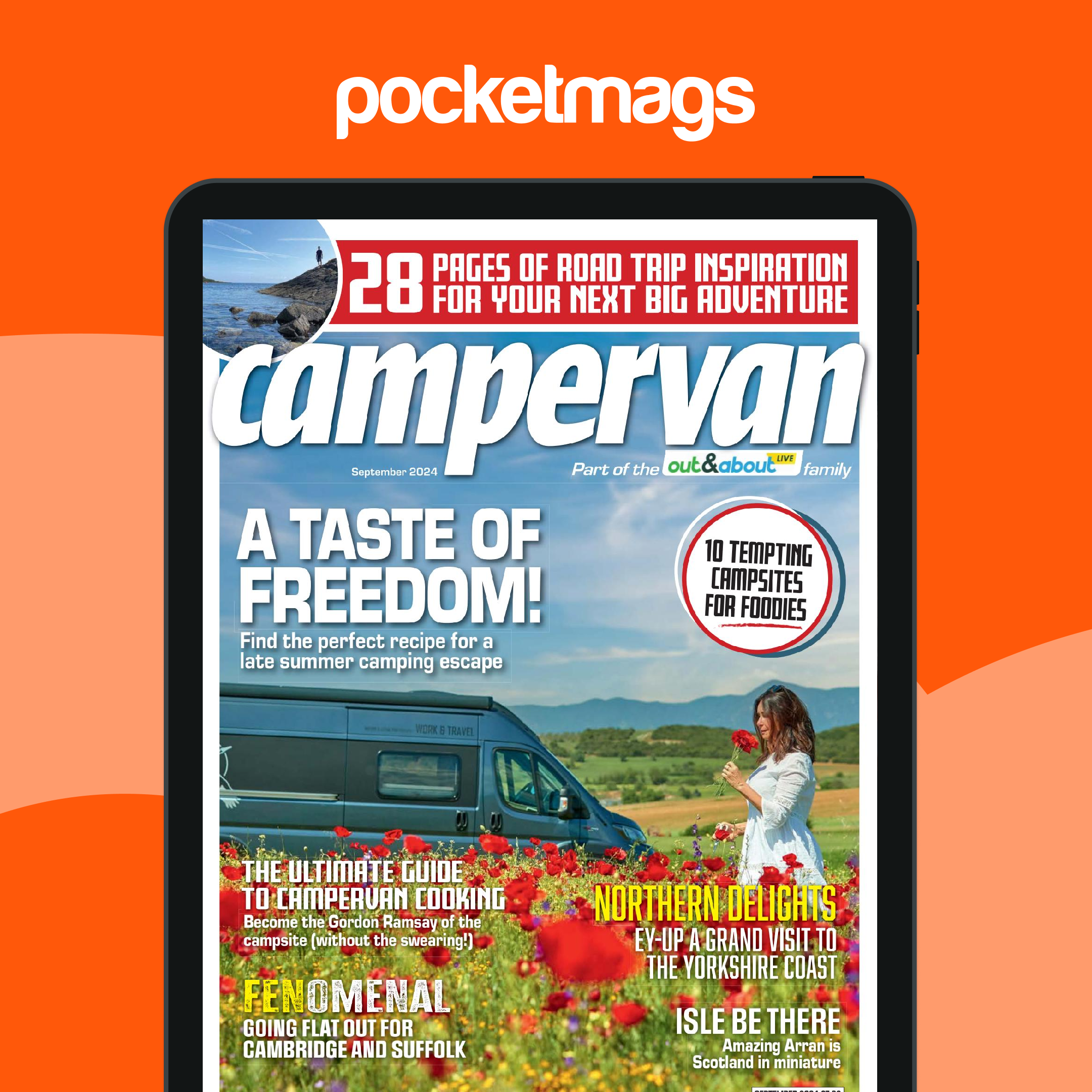 Campervan Magazine Subscriptions and Sep-24 Issue