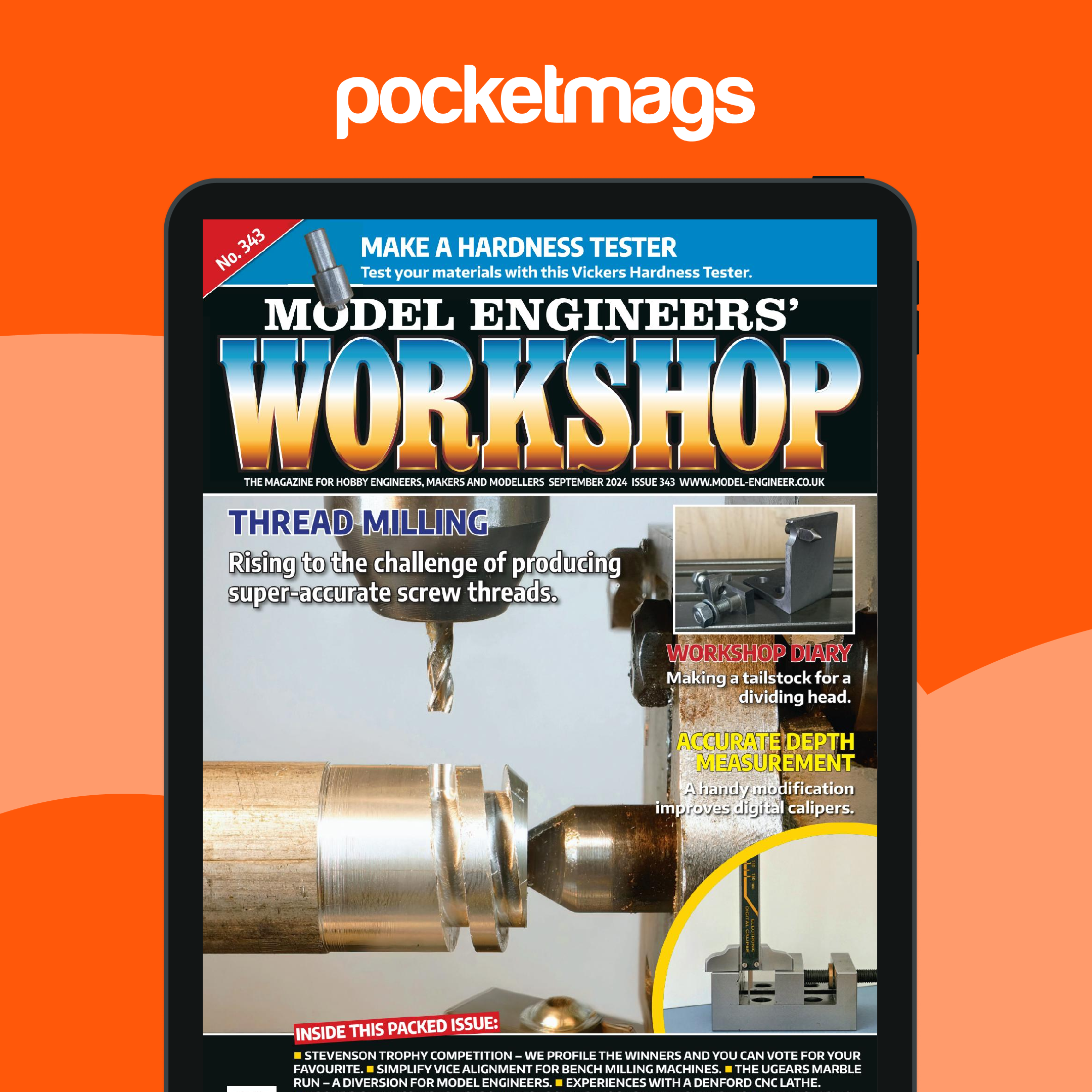 Model Engineer & Workshop Magazine - September 2024 Back Issue
