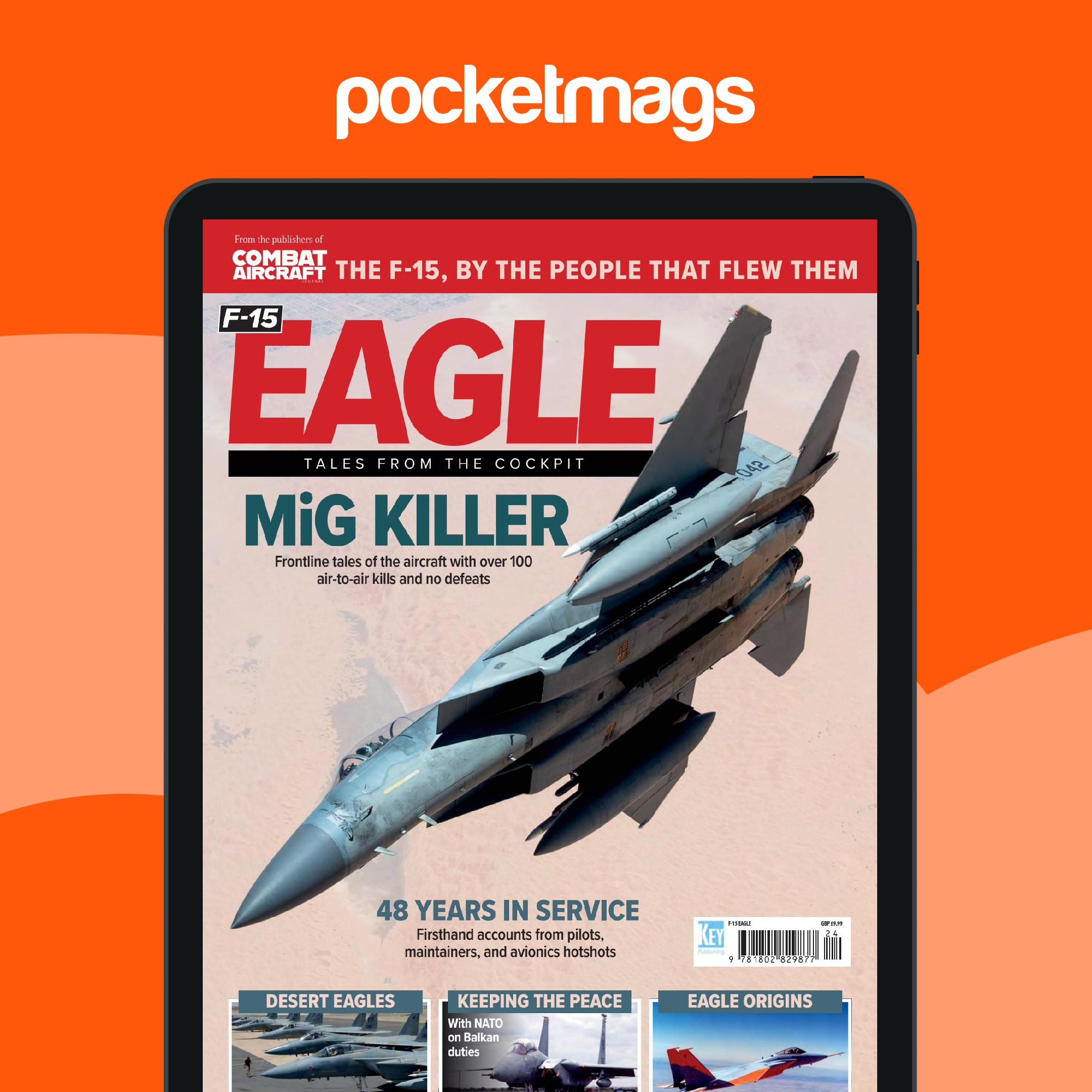 Combat Aircraft Journal Magazine - F-15 Eagle Special Issue
