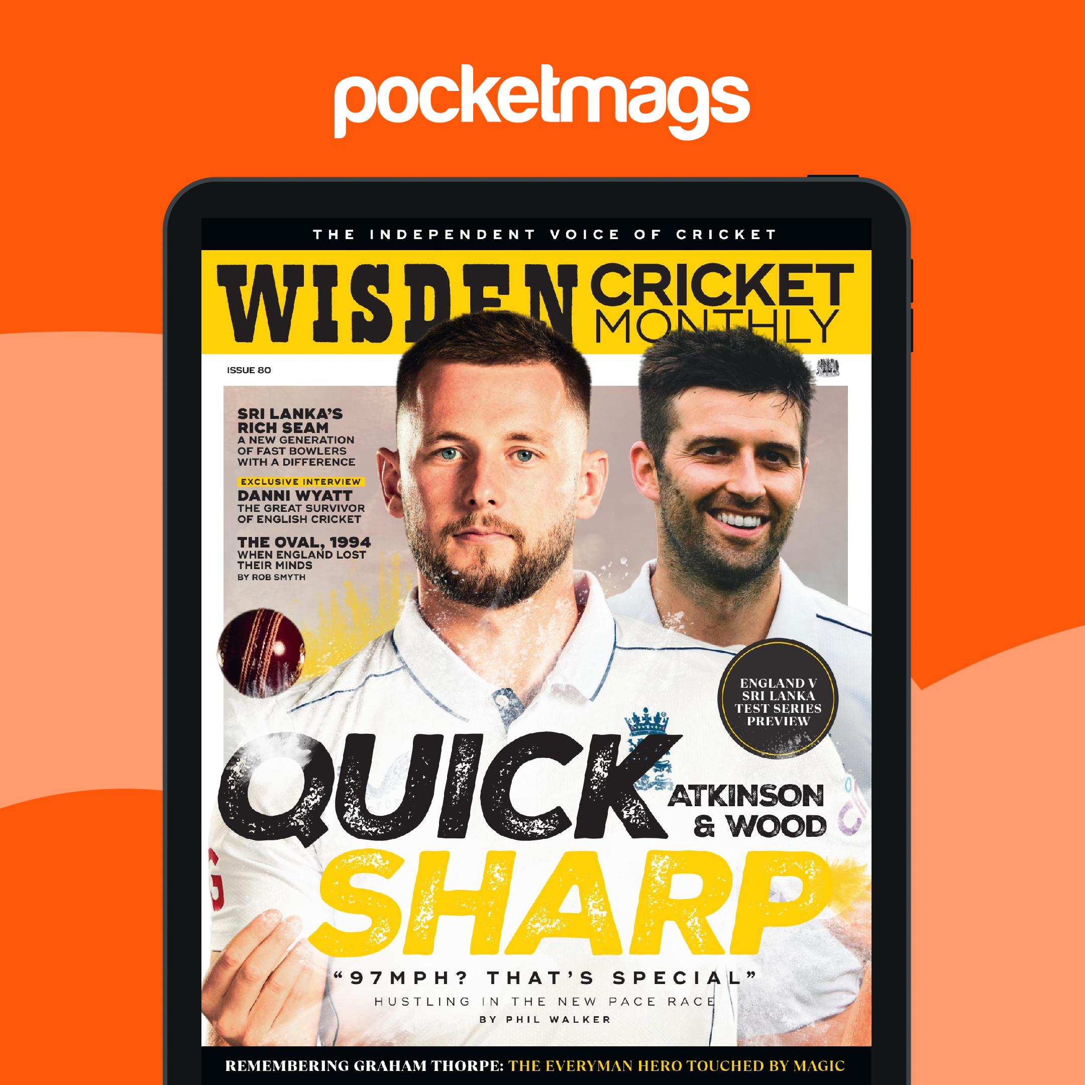 Wisden Cricket Monthly Magazine - Issue 80 Back Issue