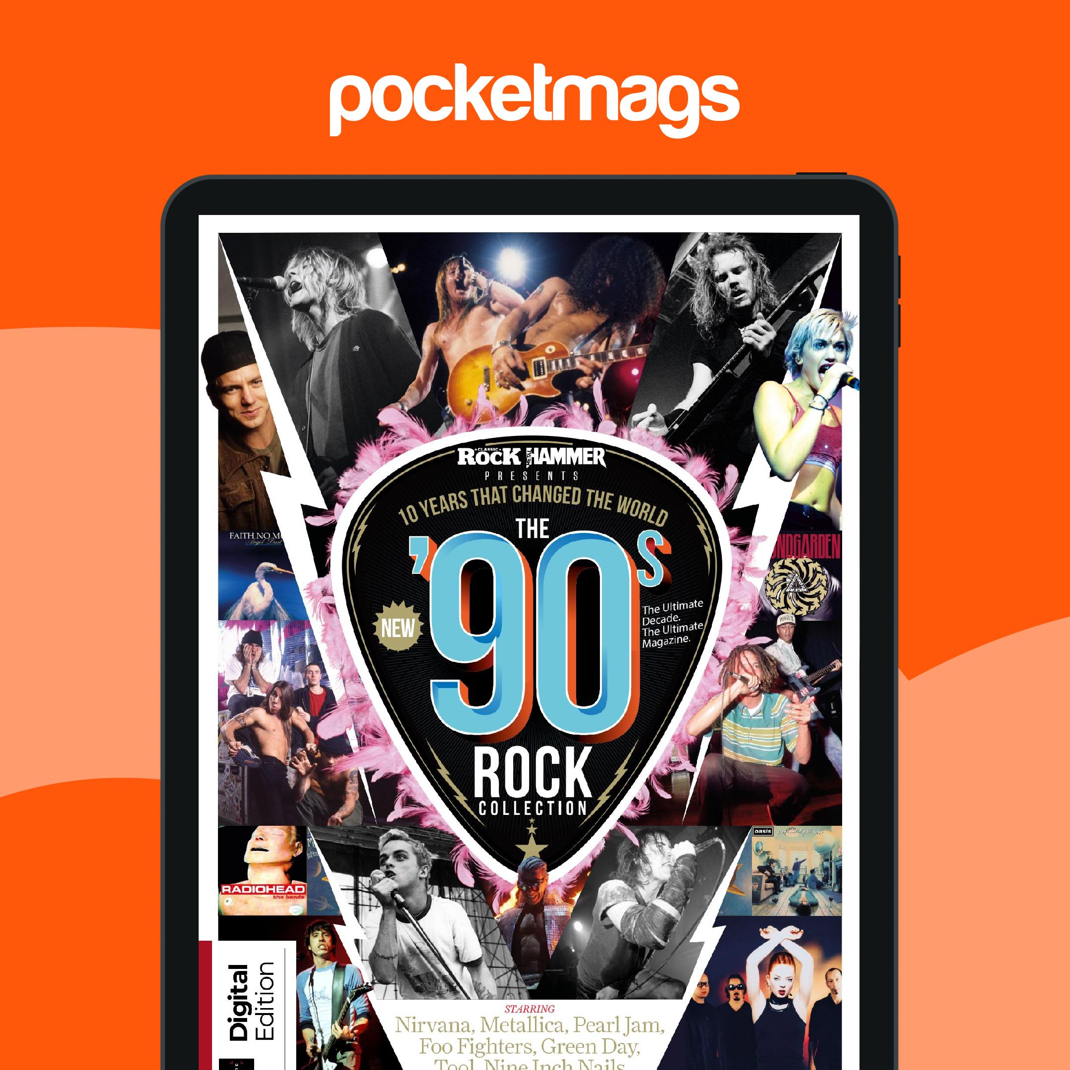 Music Magazine - Classic Rock Special: Ultimate 90s Collection Fourth ...