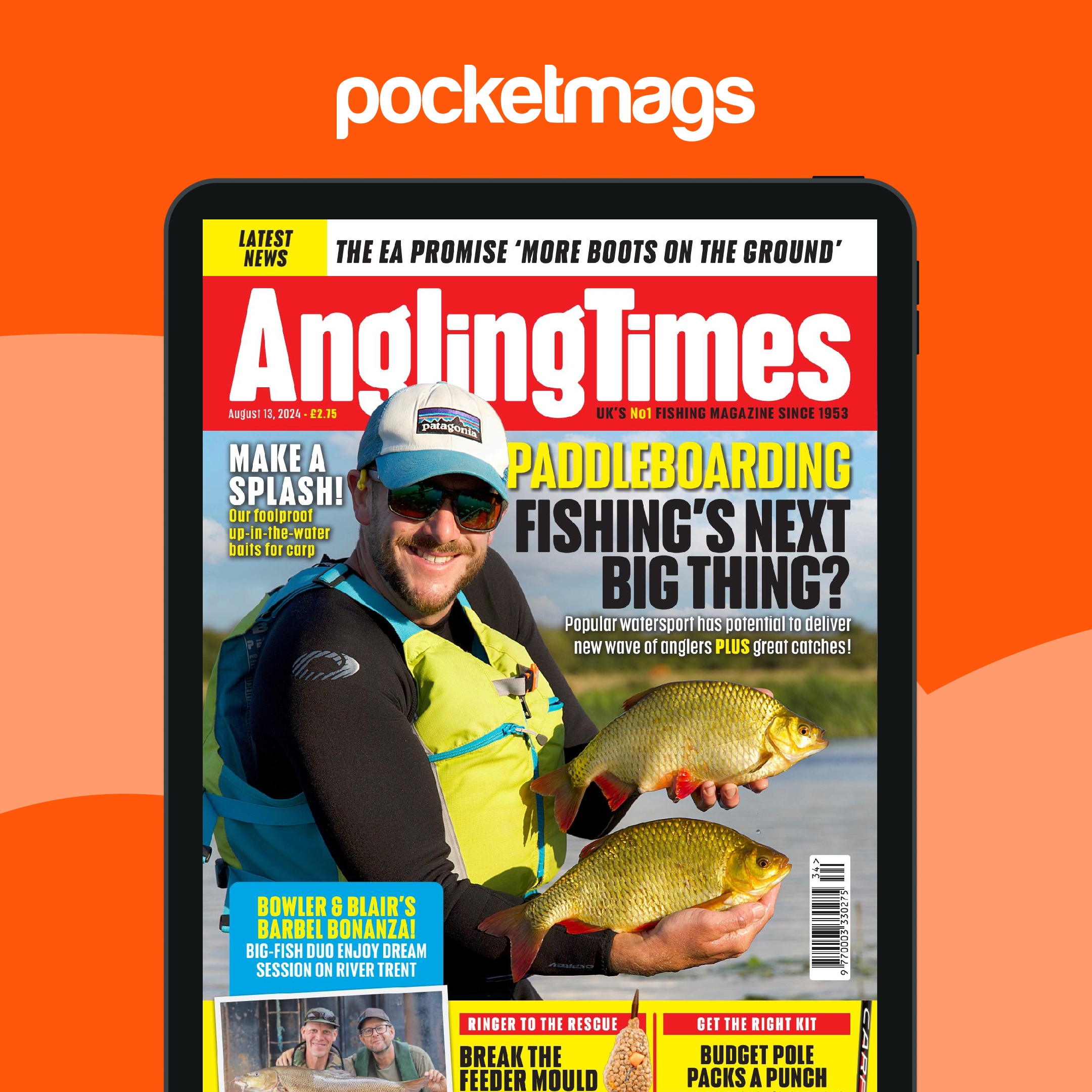 Angling Times Magazine Subscriptions and 13-Aug-2024 Issue