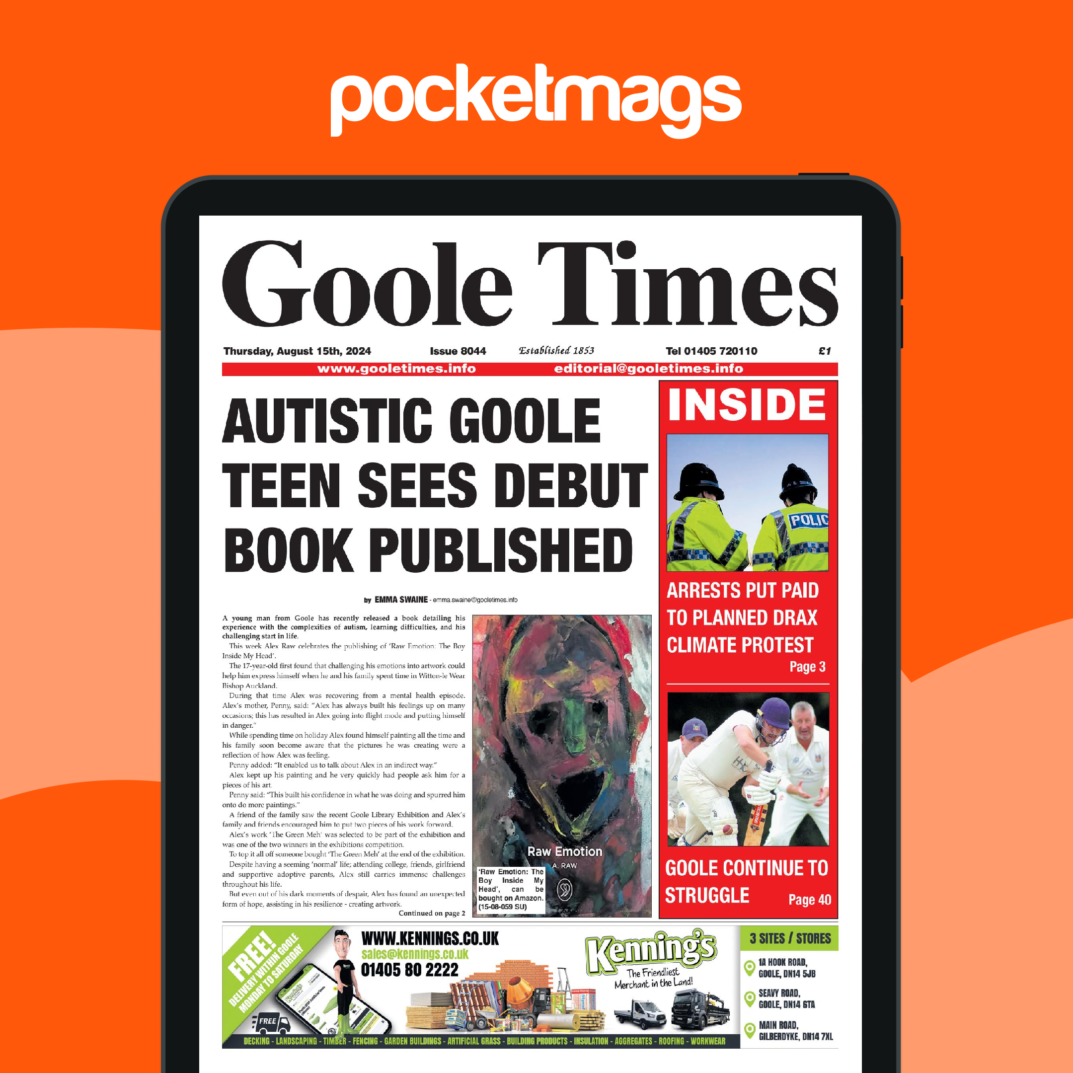 Goole Times Magazine - August 15th 2024 Back Issue