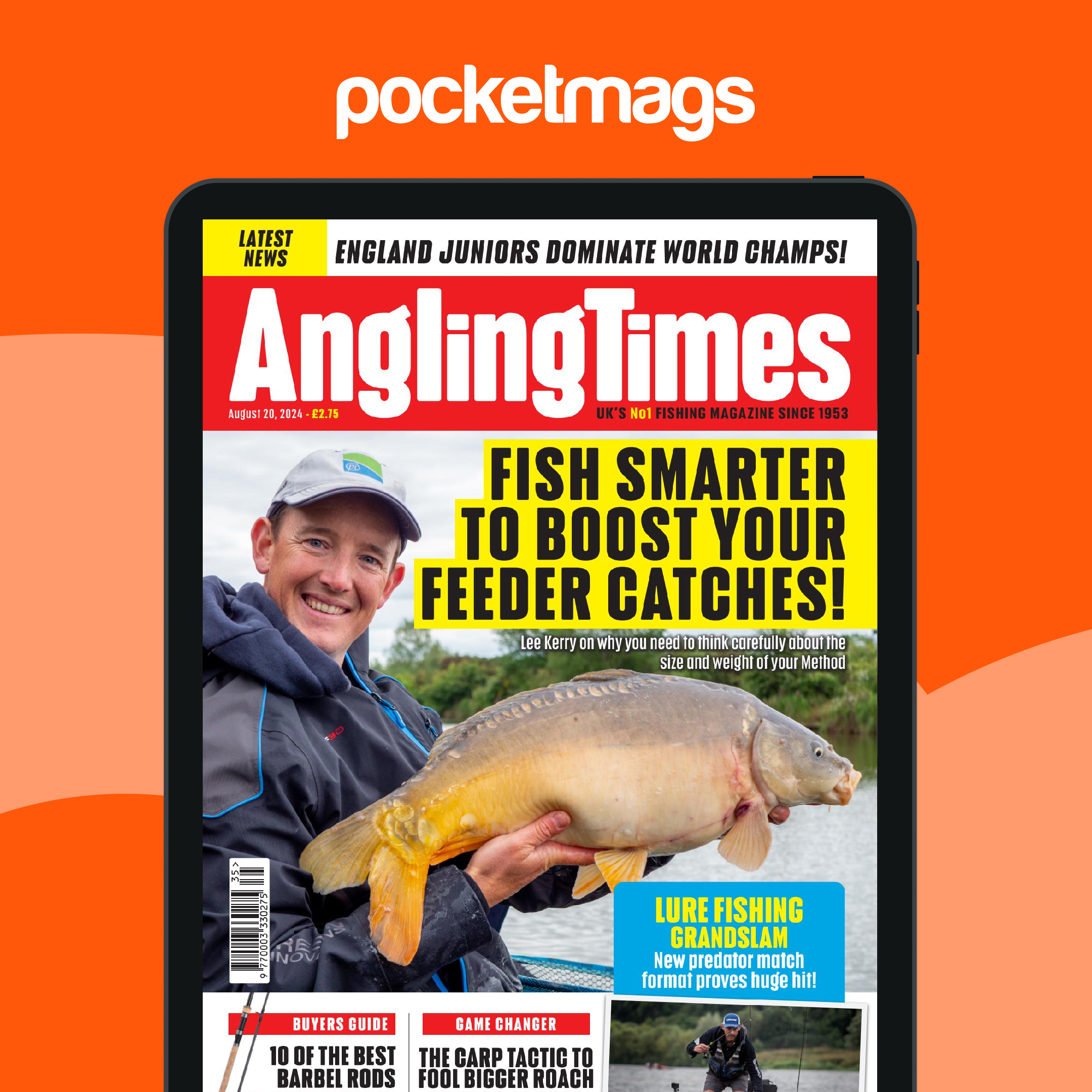 Angling Times Magazine Subscriptions and 20-Aug-2024 Issue