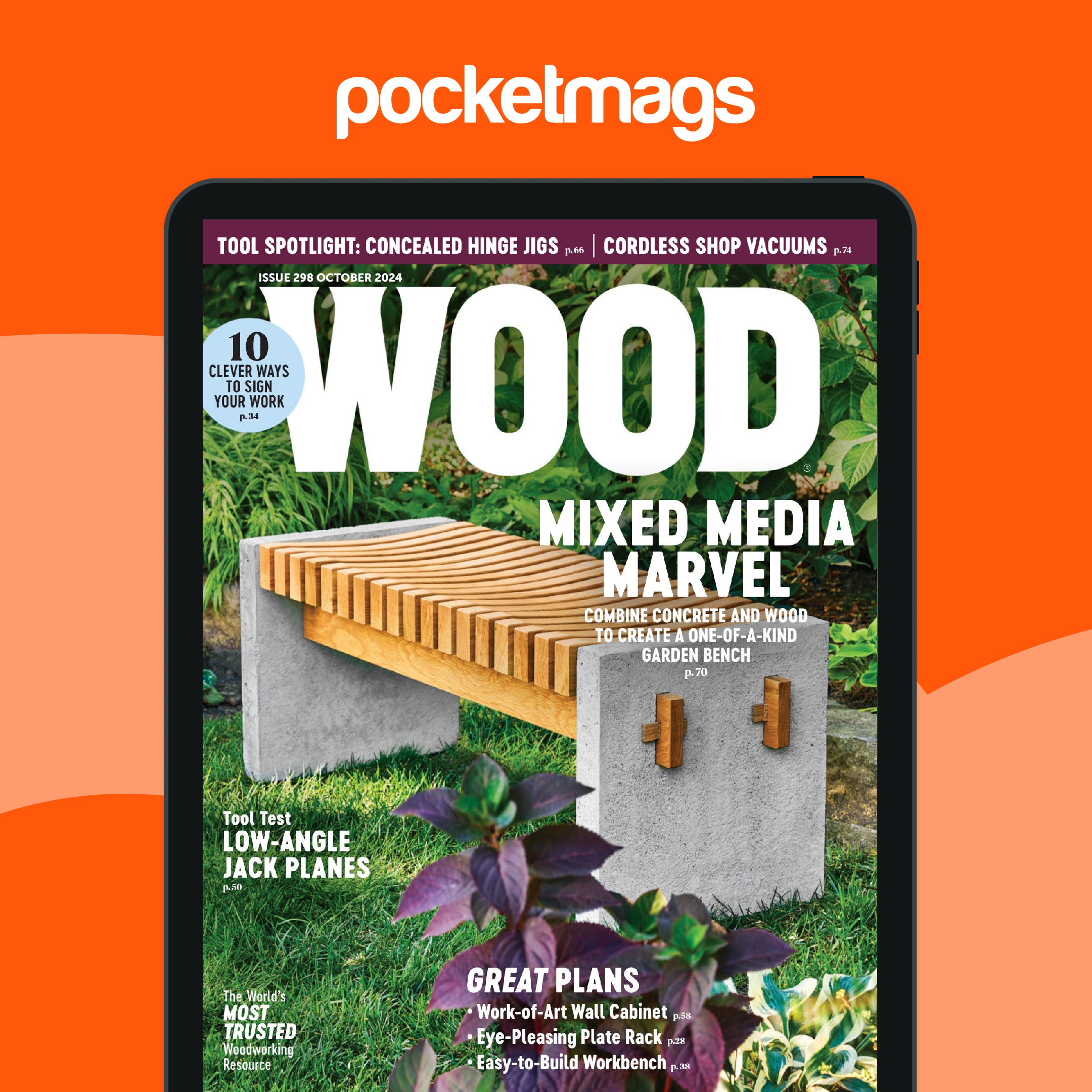 Wood Magazine - October 2024 Back Issue