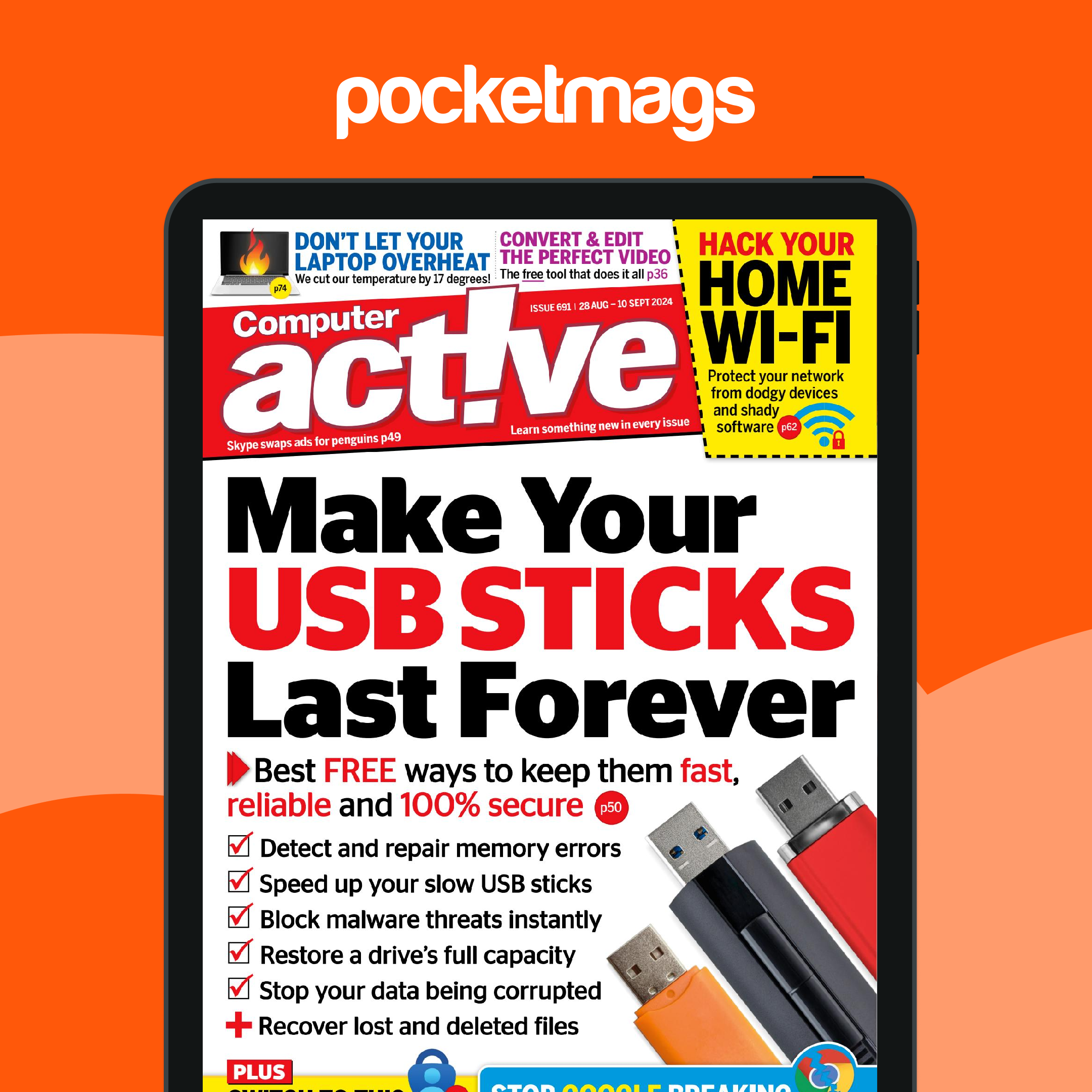 Computer Active Magazine Subscriptions and 691 Issue