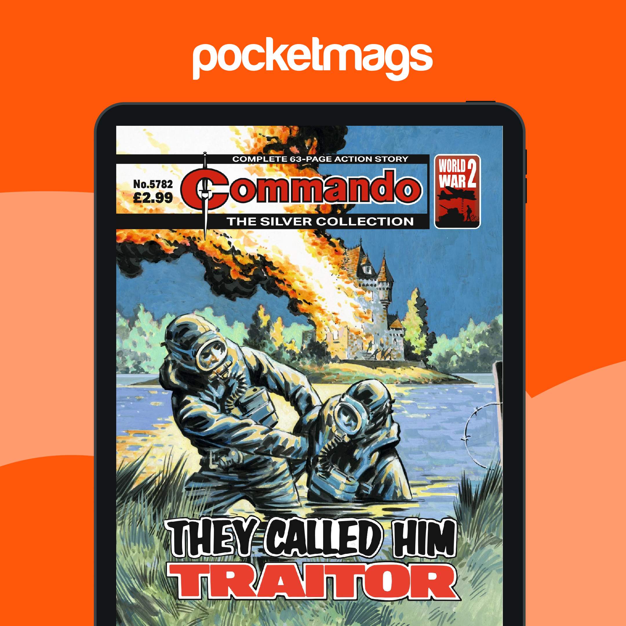 Commando Magazine - 5782 Back Issue
