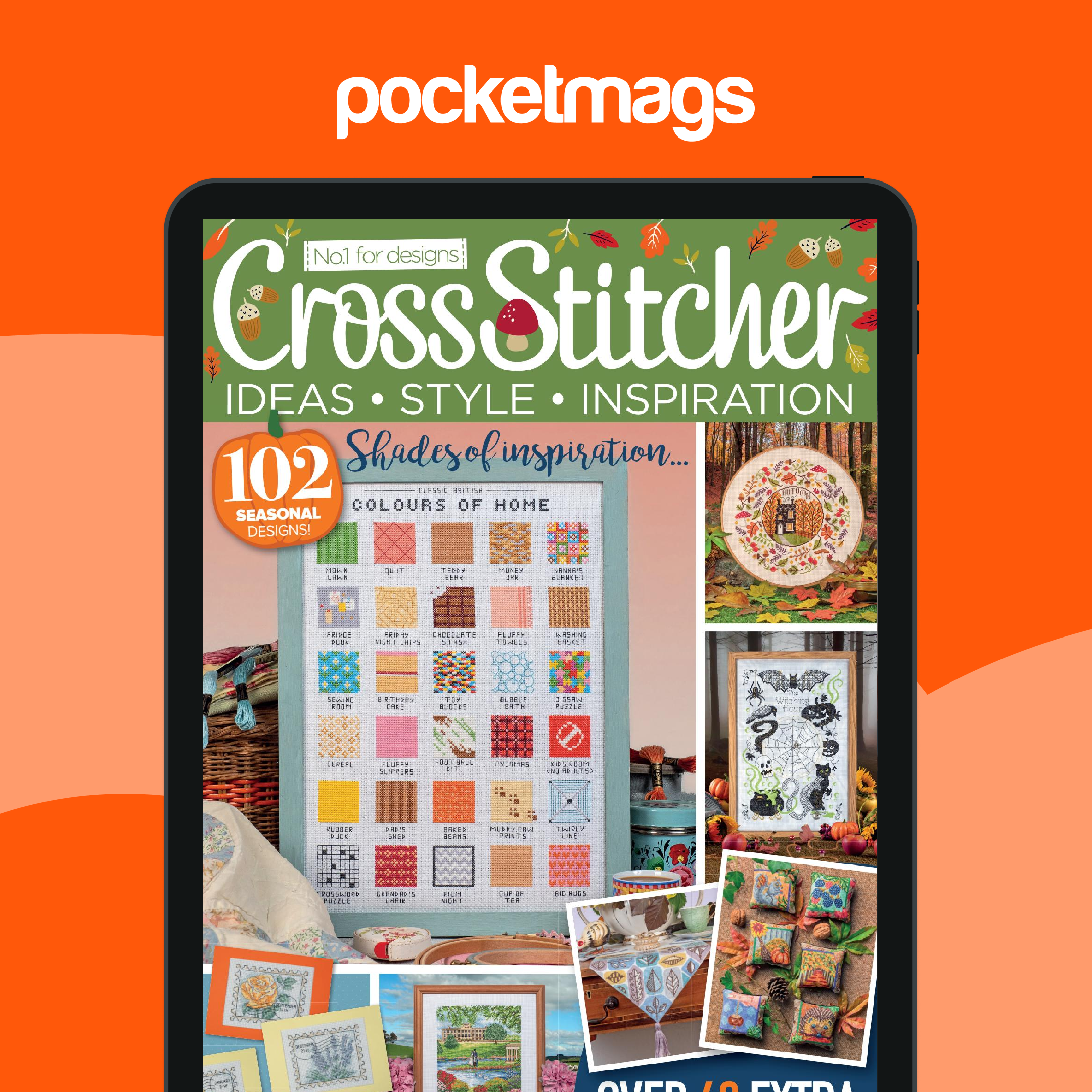 CrossStitcher Magazine - October 2024 Back Issue