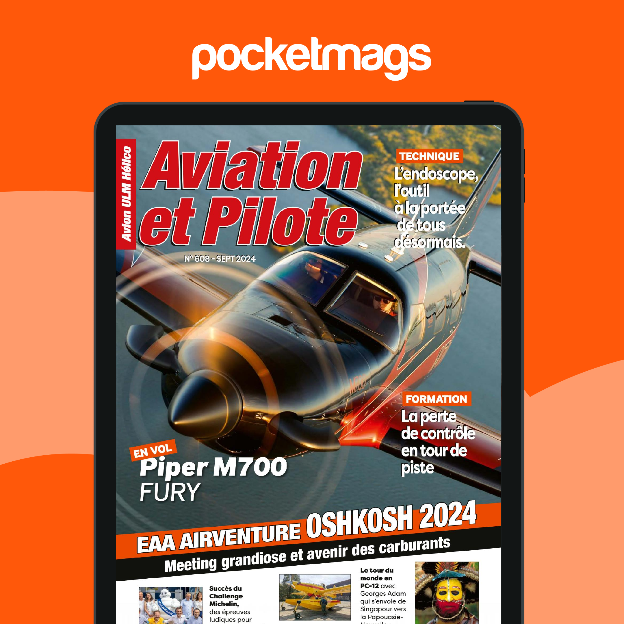 Aviation et Pilote Magazine - Septembre 2024 Back Issue